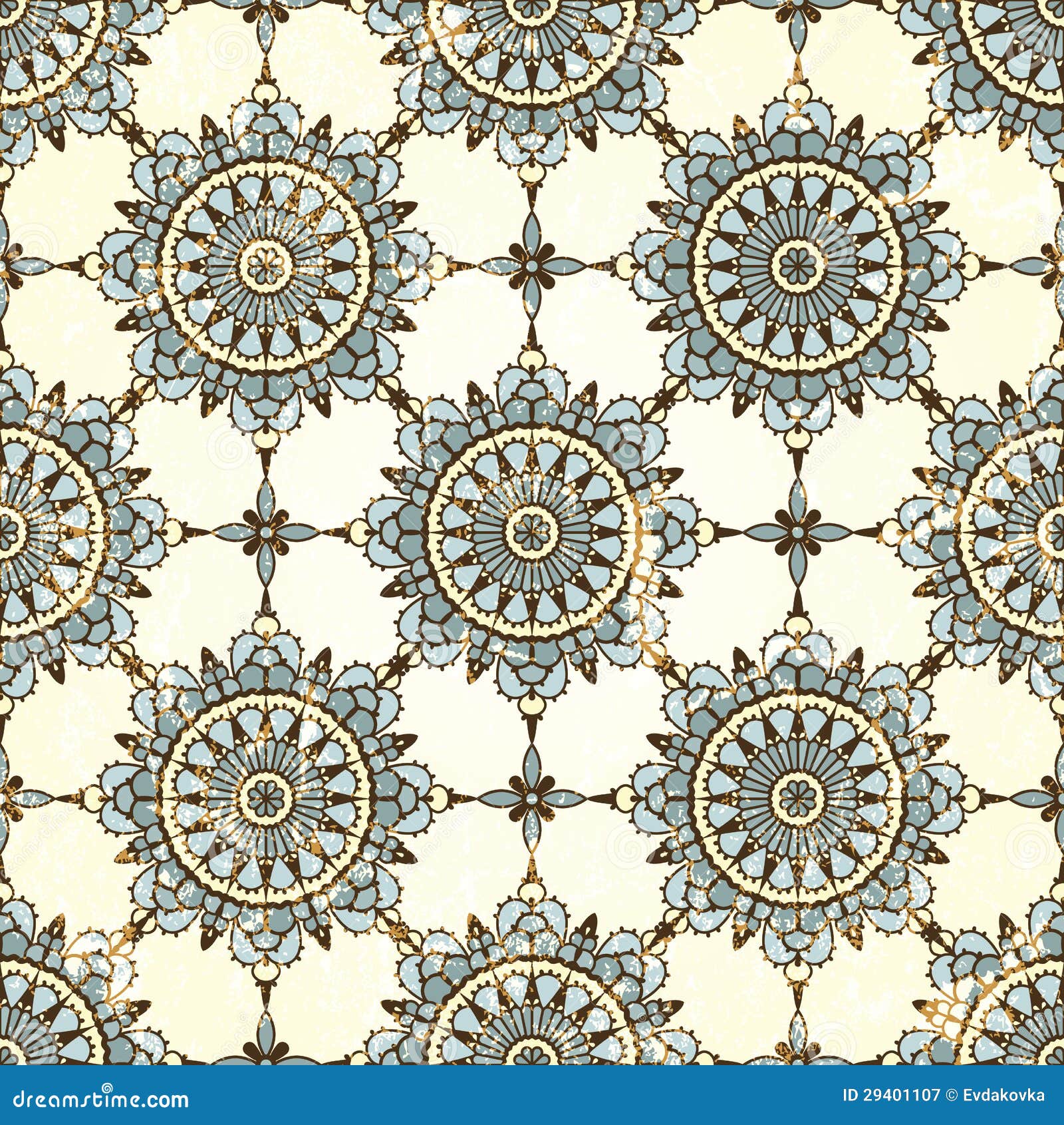 Retro seamless pattern stock vector. Illustration of backdrop - 29401107