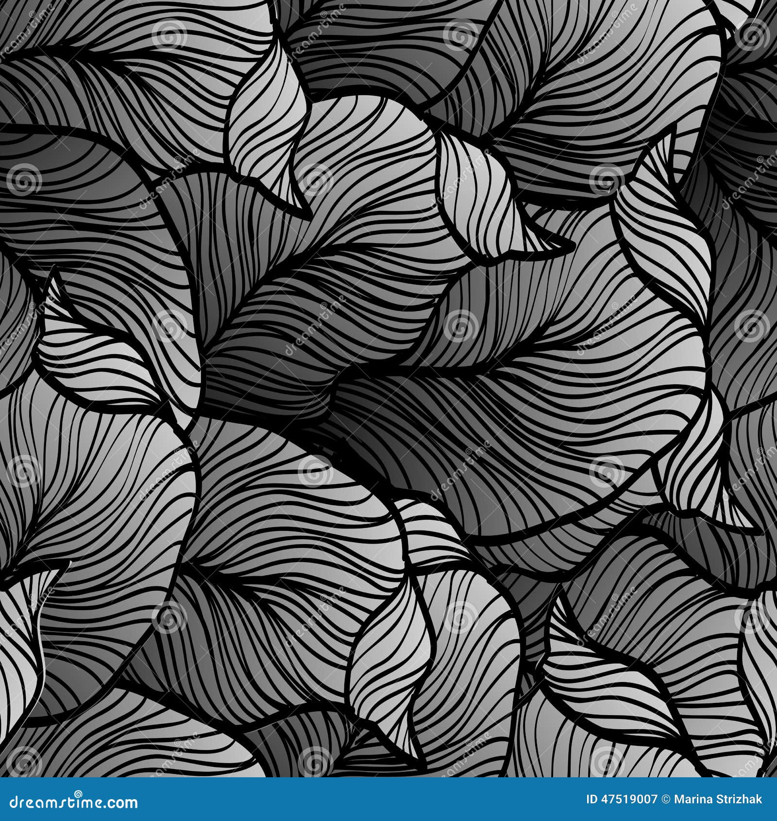 Abstract Doodle Decorative Line Art Coloring Page Pattern. Cartoon ...
