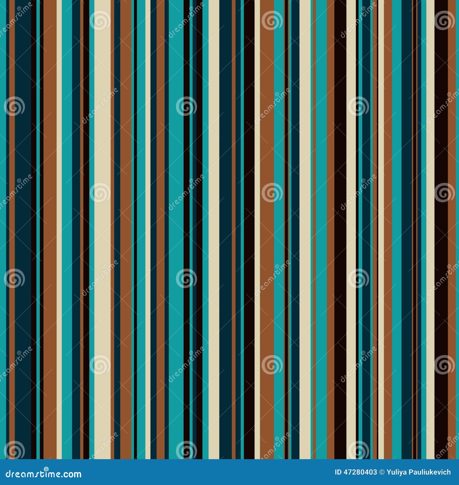 Retro Seamless, Pattern with Color Stripes Stock Vector - Illustration ...