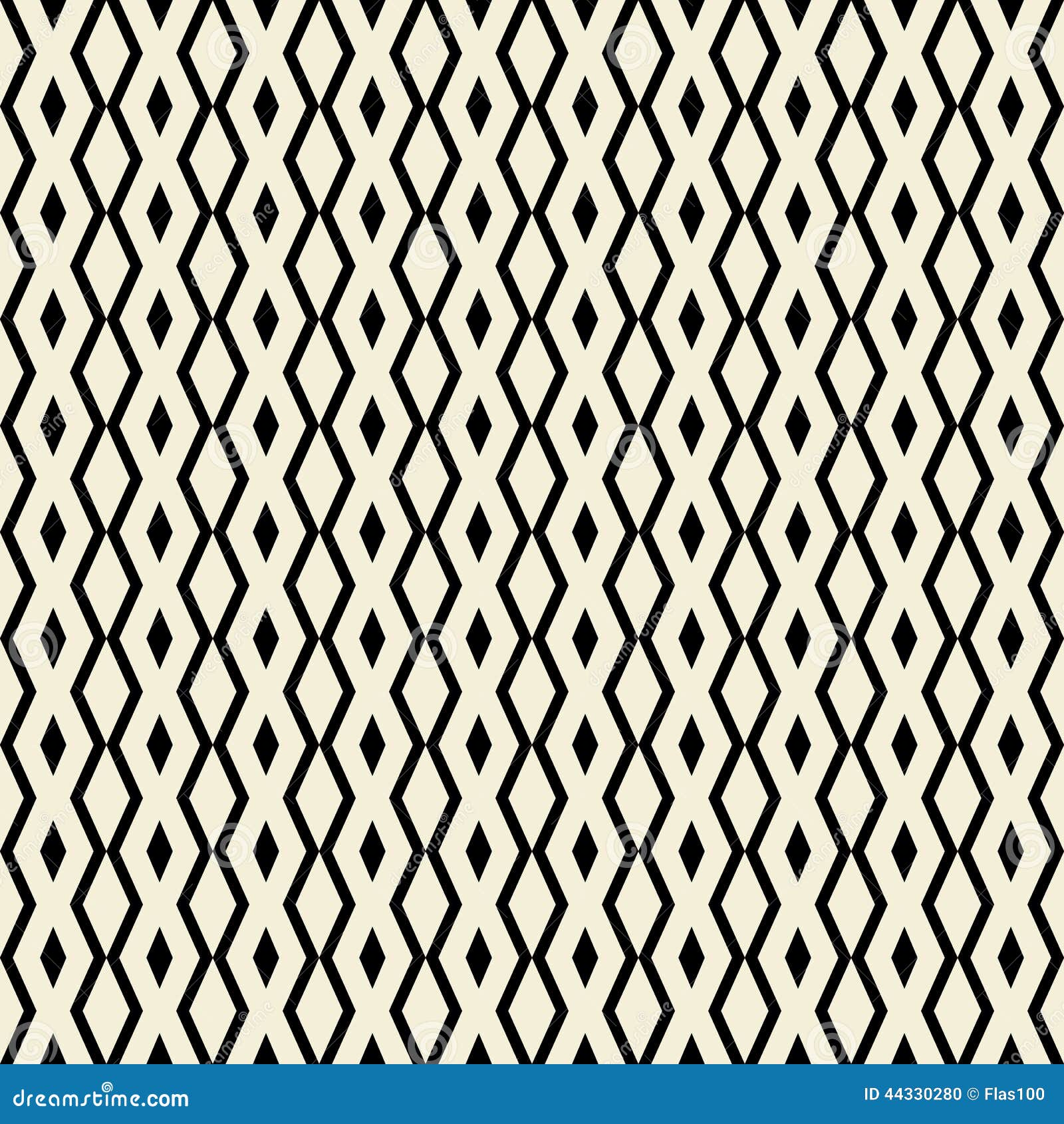 Retro Seamless Pattern with Triangle, Rhombus Stock Vector ...