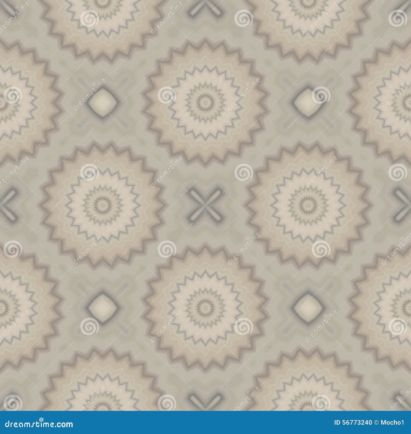 Retro Seamless (repeating) Pattern. the Shapes are Designed in Soft ...