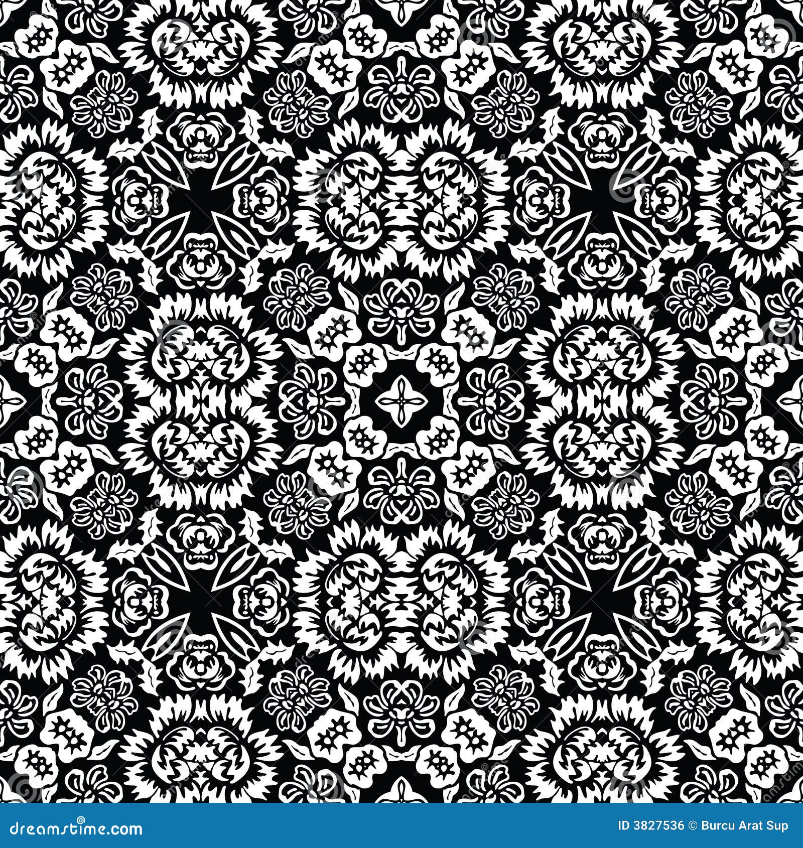 Retro seamless tile stock vector. Illustration of background - 3827536