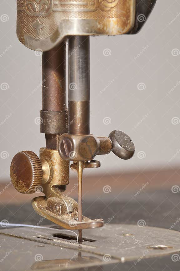 Retro Sewing Machine stock photo. Image of machine, seamy - 18669206