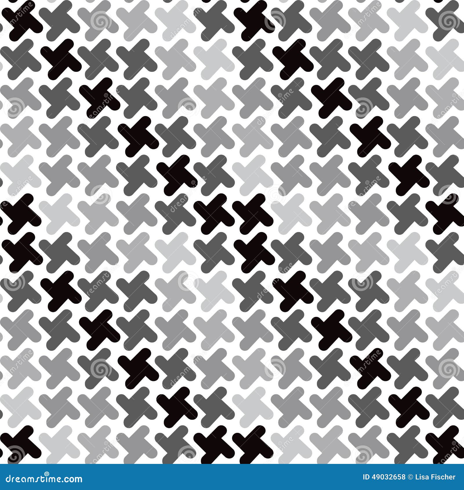 Retro Shapes Pattern stock vector. Illustration of repeat - 49032658