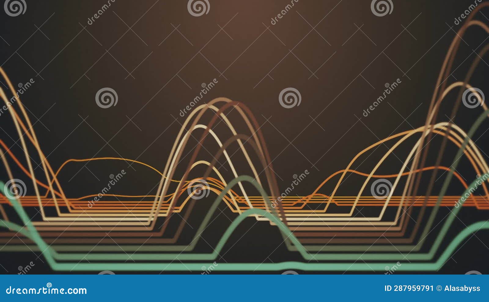 Retro Sine Waveform Science Background Stock Video - Video of waveform ...