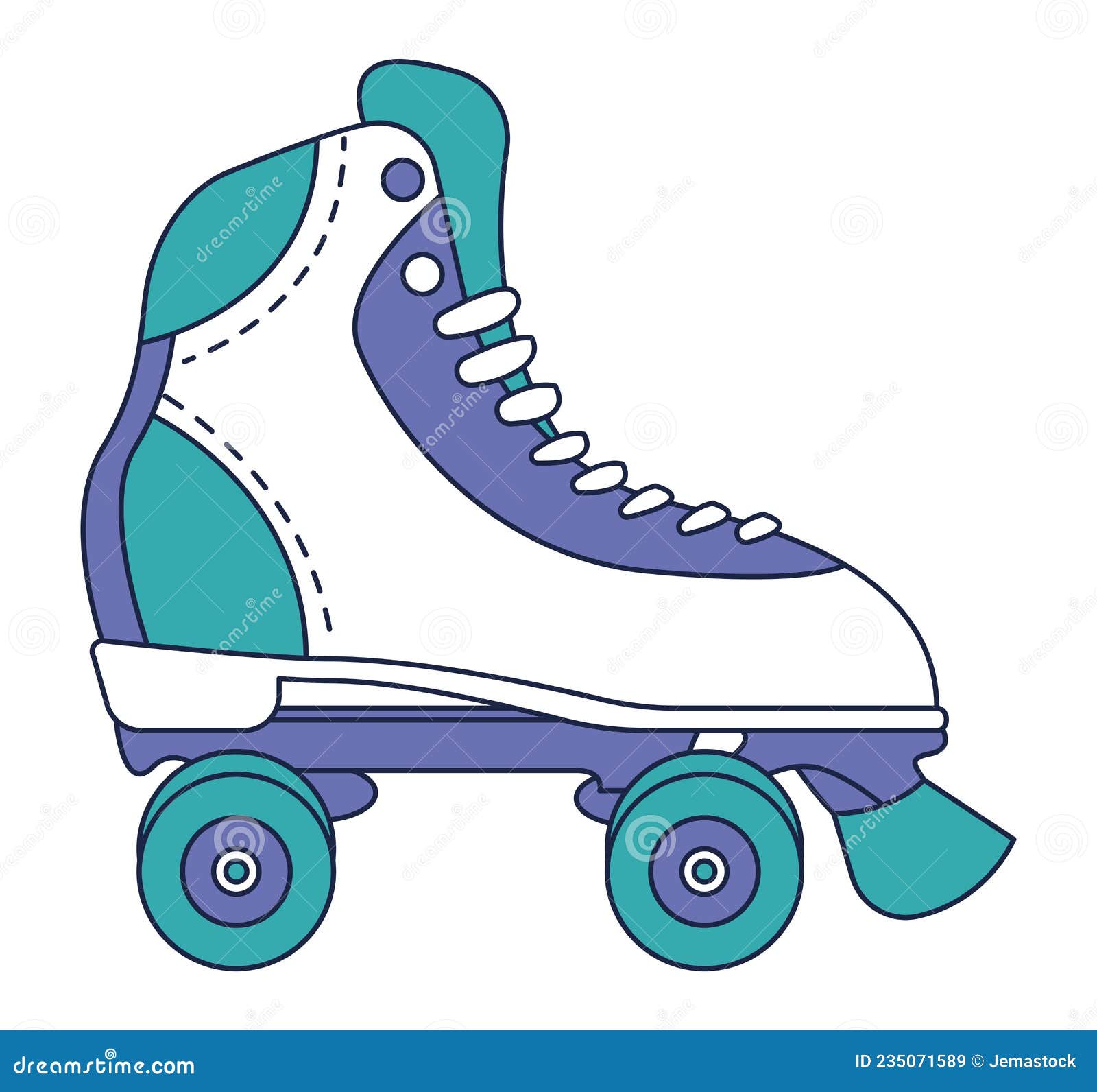 Retro Ice Skate On Scratched Rink. Frozen Snow Background With Marks ...