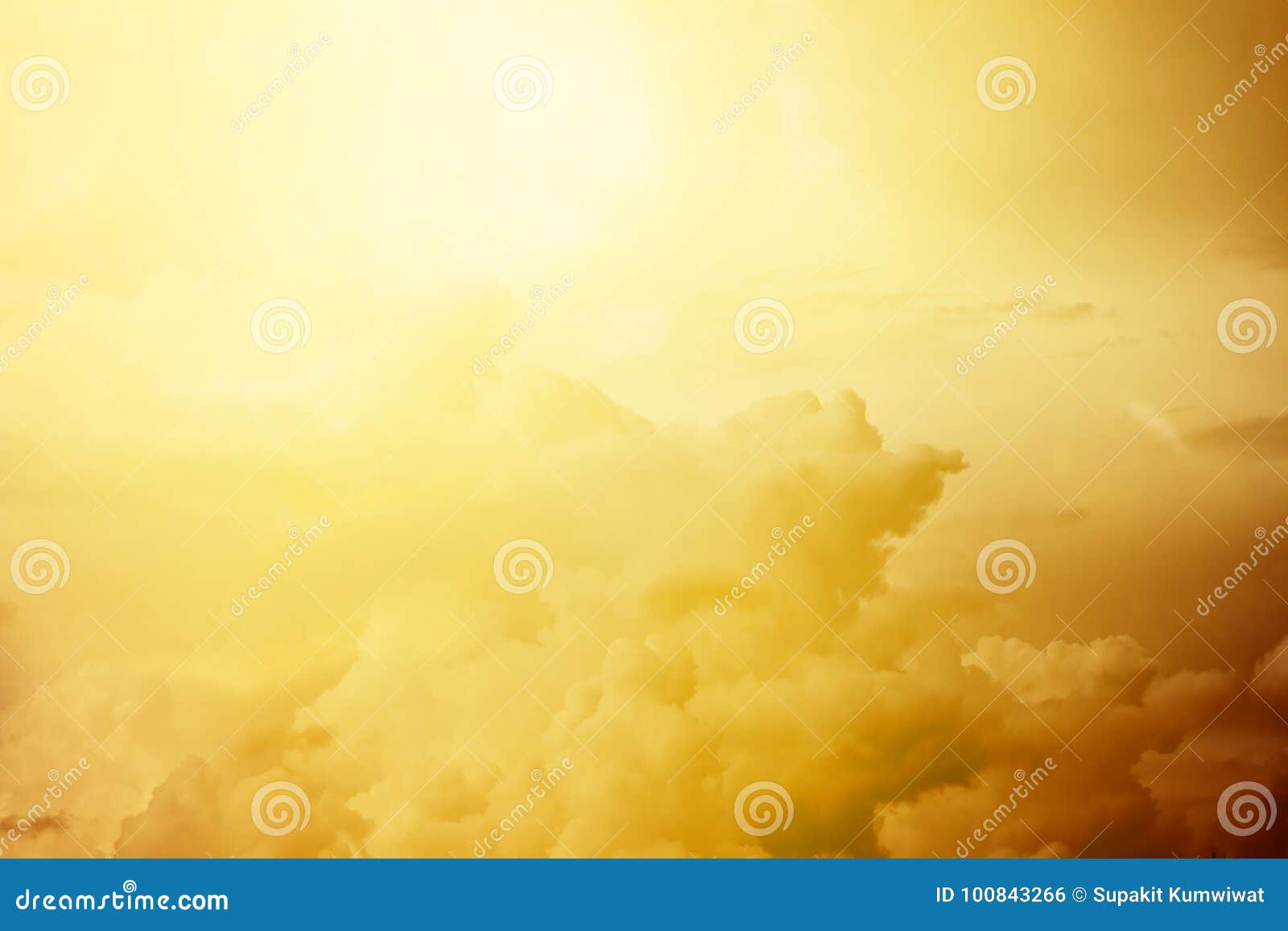 Retro Sky and Clouds Background. Stock Photo - Image of environment ...