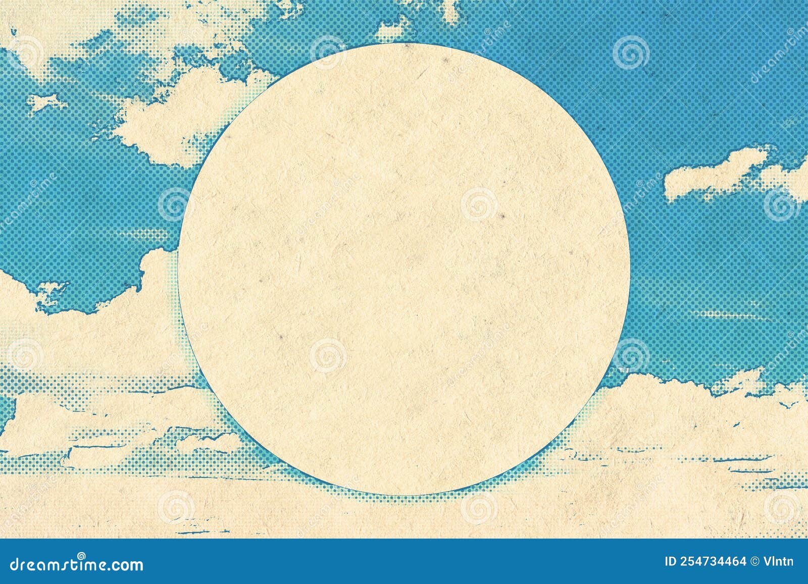 Vintage Clouds And Sky Background. Royalty-Free Stock Photography ...