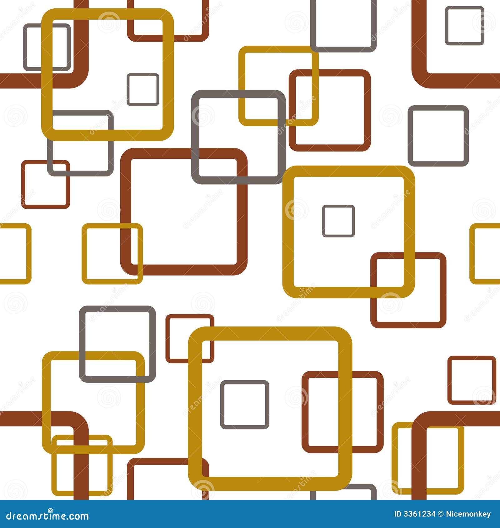 Retro smooth square stock vector. Illustration of gray - 3361234