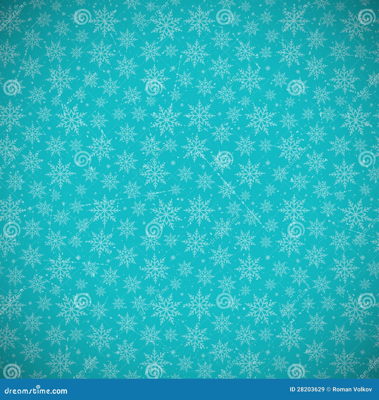 Retro Snowflakes Background Stock Vector - Illustration of year, merry ...