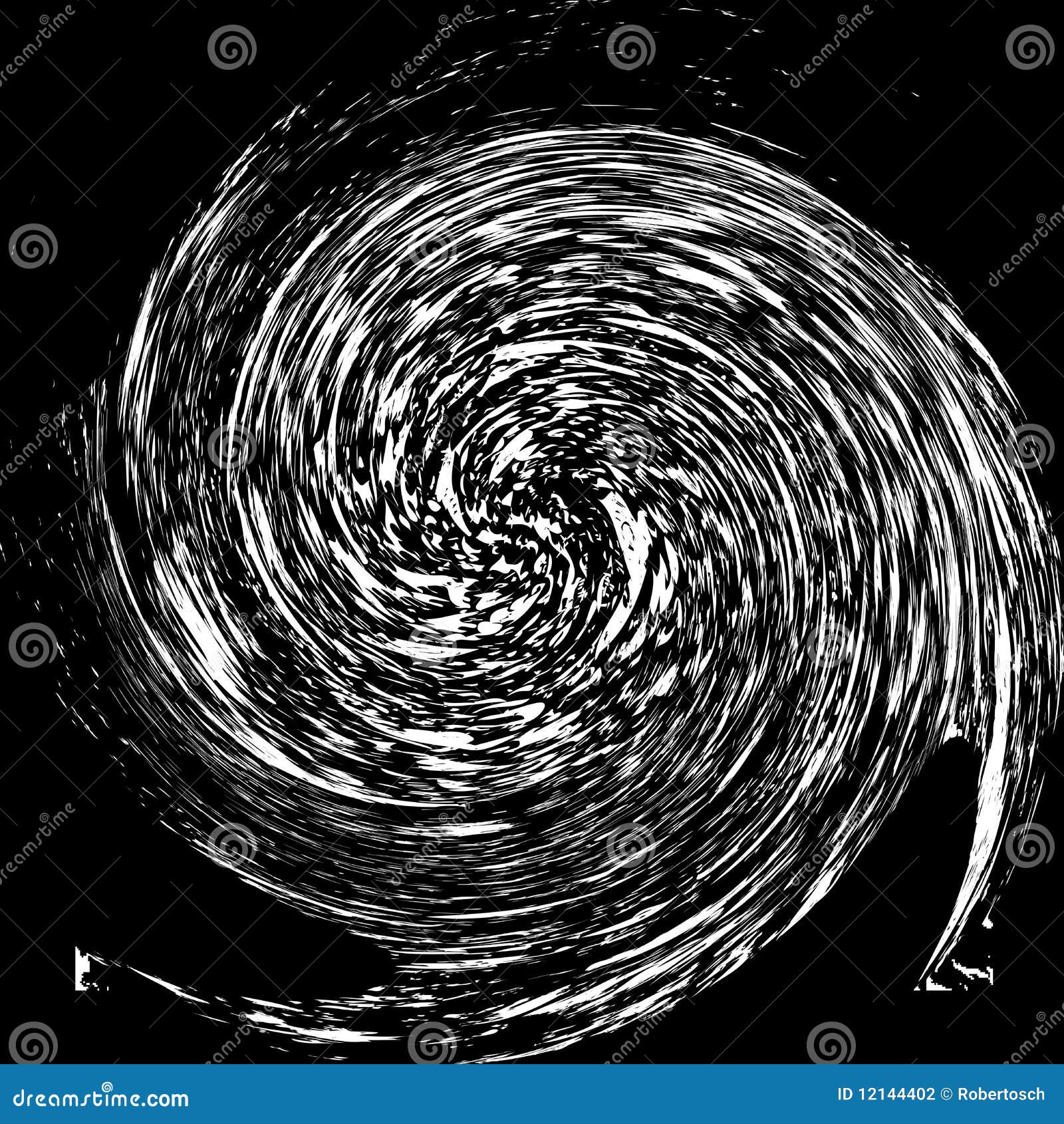 Y2K Retro Spiral Sticker Vector Illustration | CartoonDealer.com #358792796