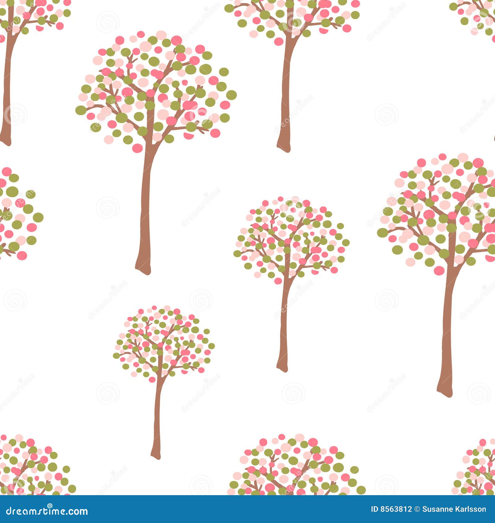 Retro Spring Design Cartoon Vector | CartoonDealer.com #10264847