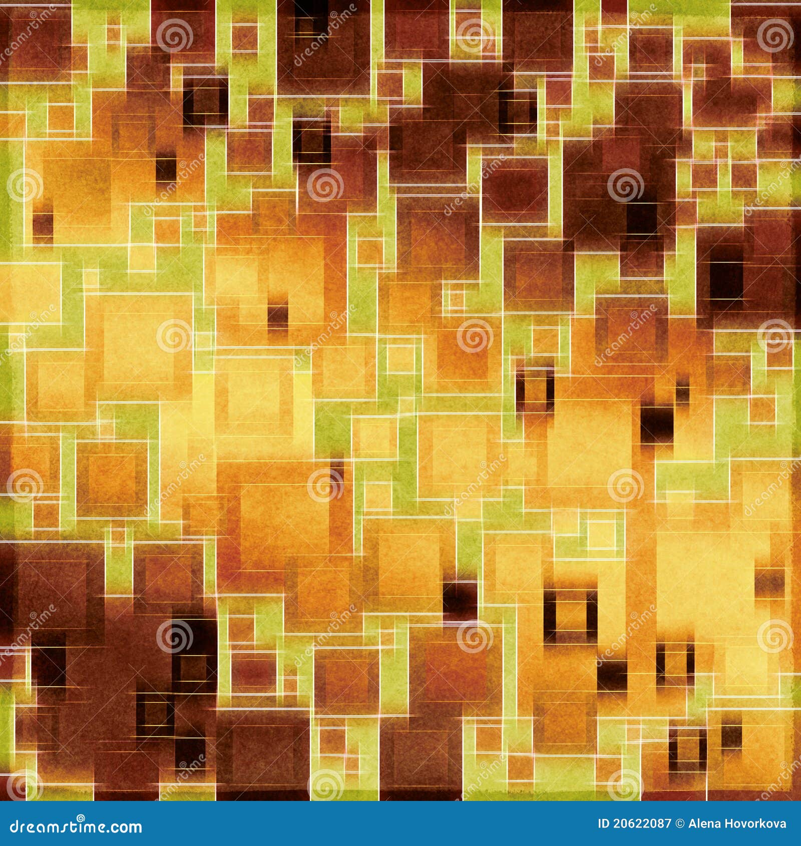 Retro Square Pattern Design Stock Illustration - Illustration of retro ...