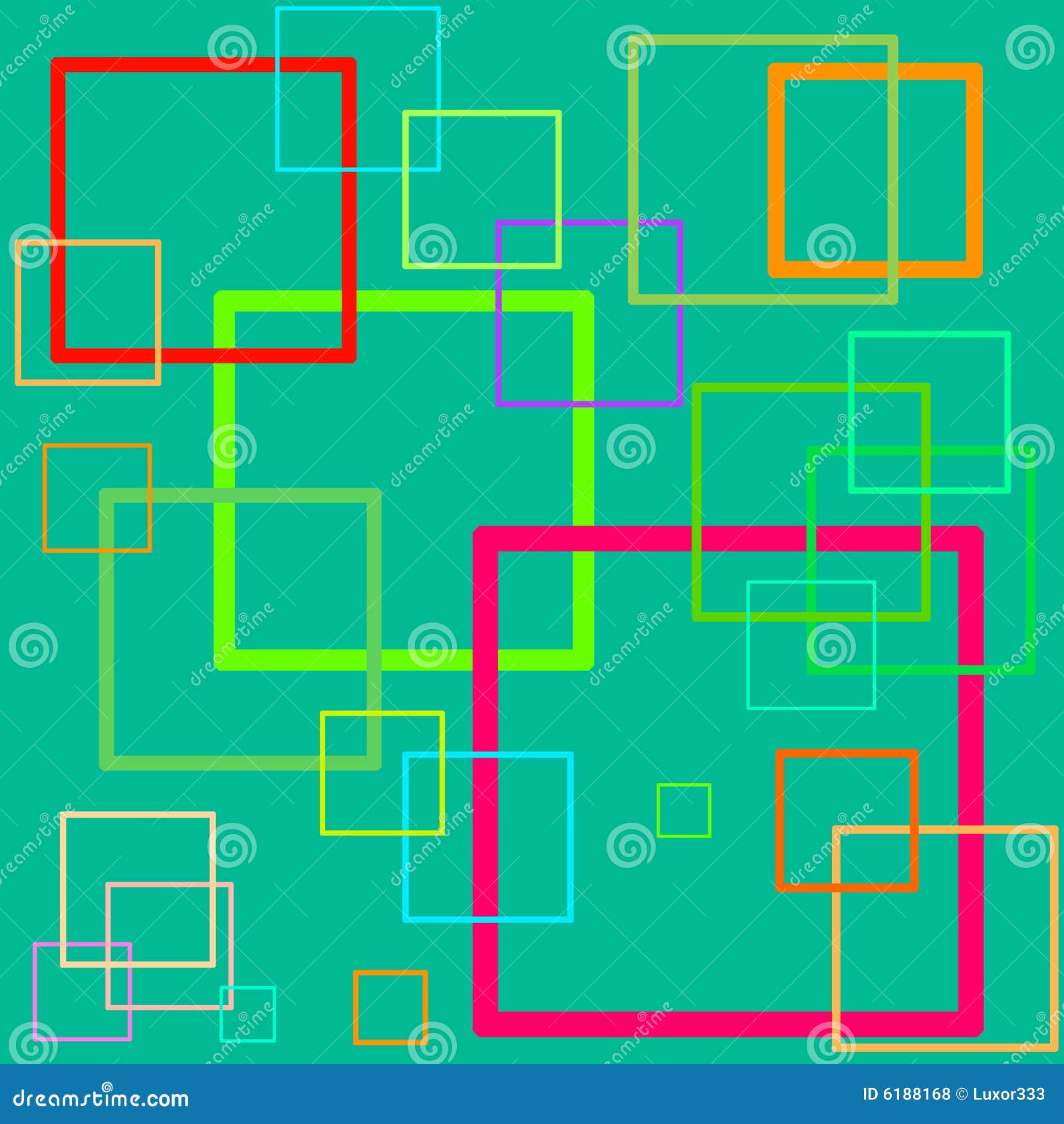 Retro squares stock illustration. Illustration of funky - 6188168