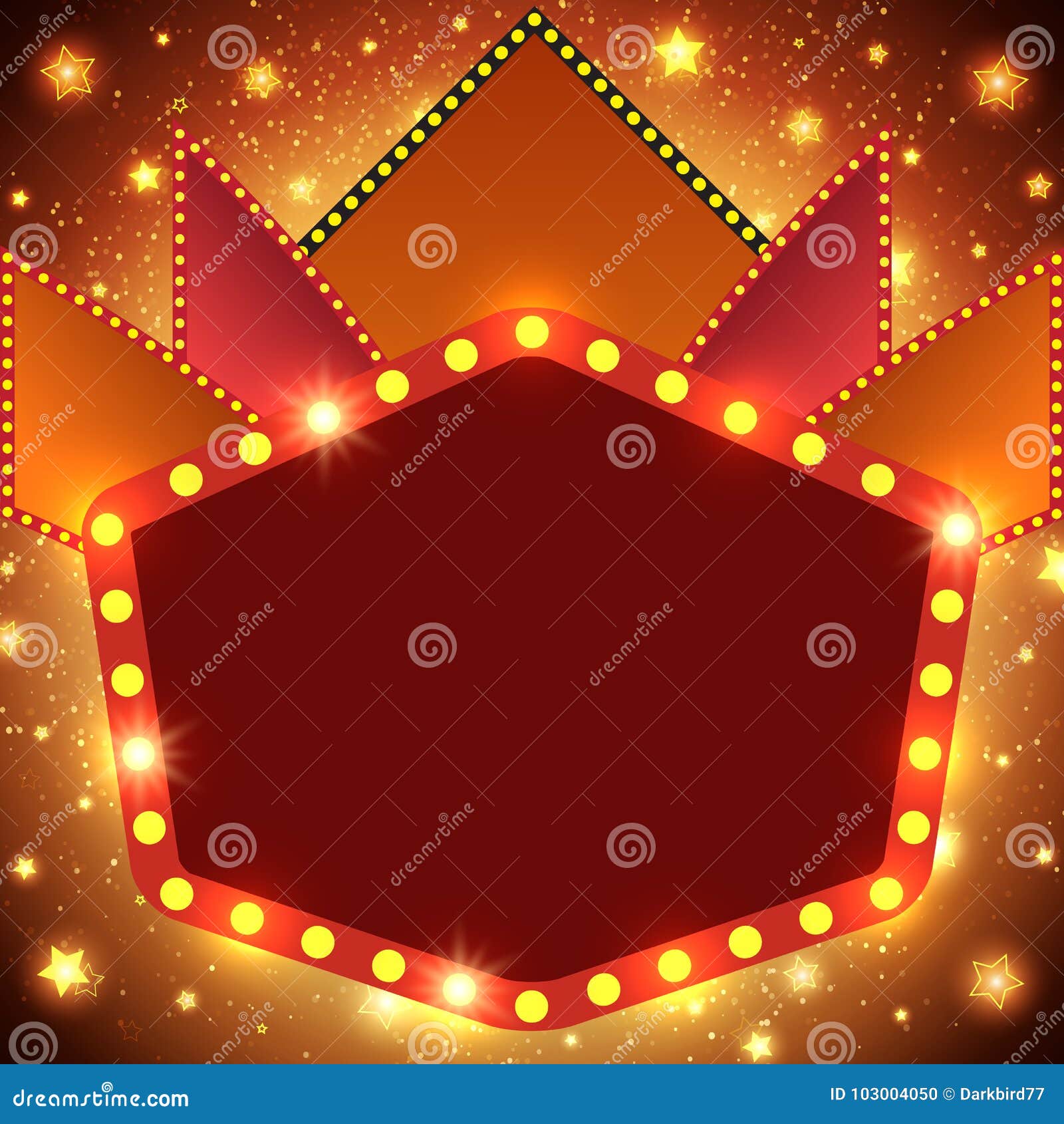 Retro Stage Microphone Silhouette Vector Illustration | CartoonDealer ...