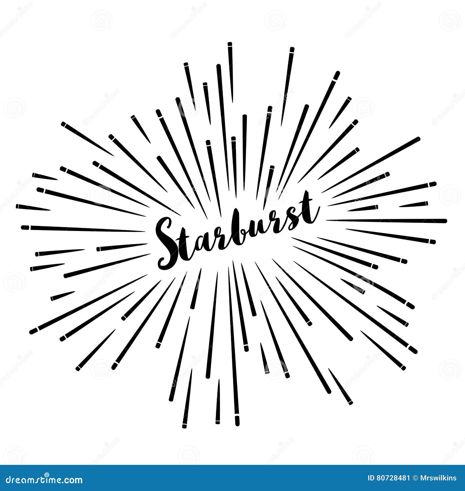 Retro Star Shaped Vector Background Radial Swirled Vintage Starburst ...