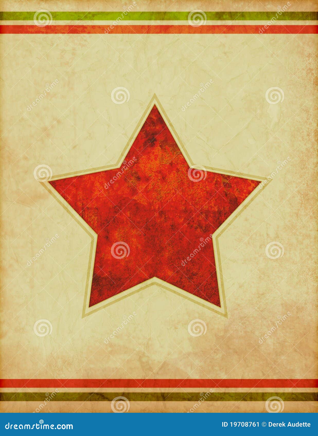 Retro Star Poster Background Stock Illustration - Illustration of ...