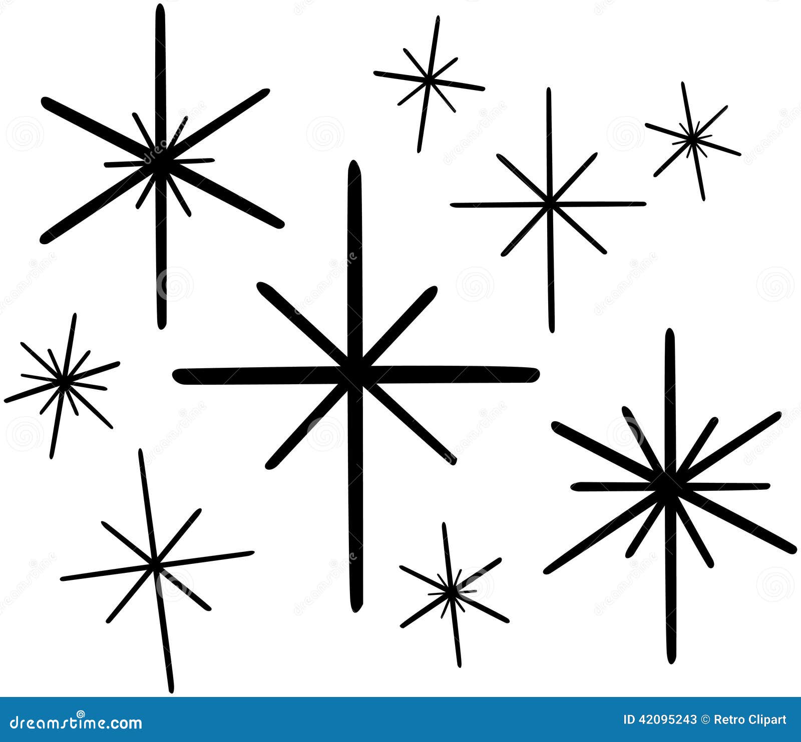 Retro Stars Border Royalty-Free Stock Photo | CartoonDealer.com #5670207