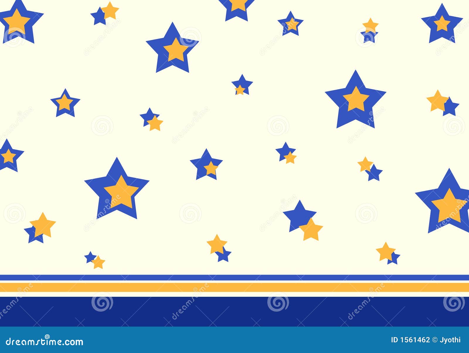 Retro stars pattern stock illustration. Illustration of decoration ...