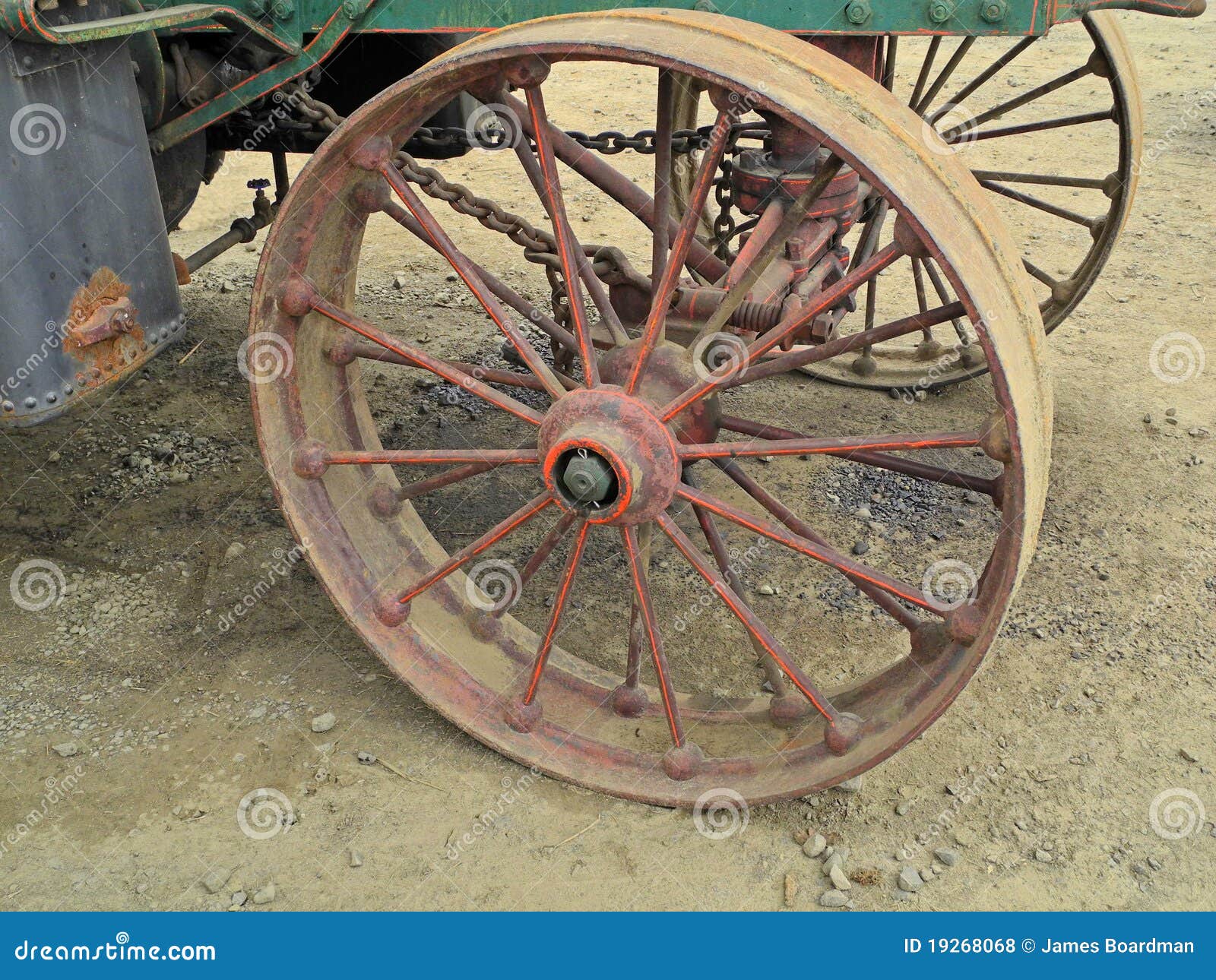 Tractor Wheel Royalty-Free Stock Photography | CartoonDealer.com #35249