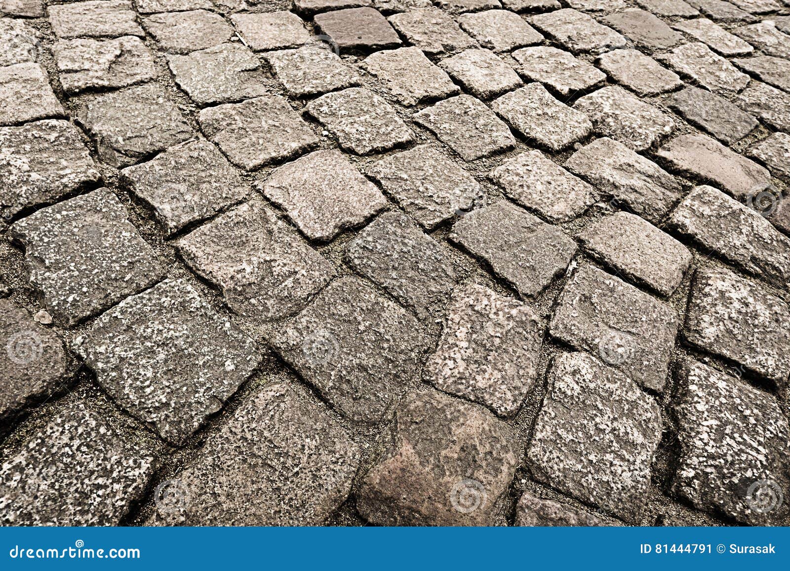 Retro Stone Street Road Pavement Texture, Brick Pavement Stock Image ...