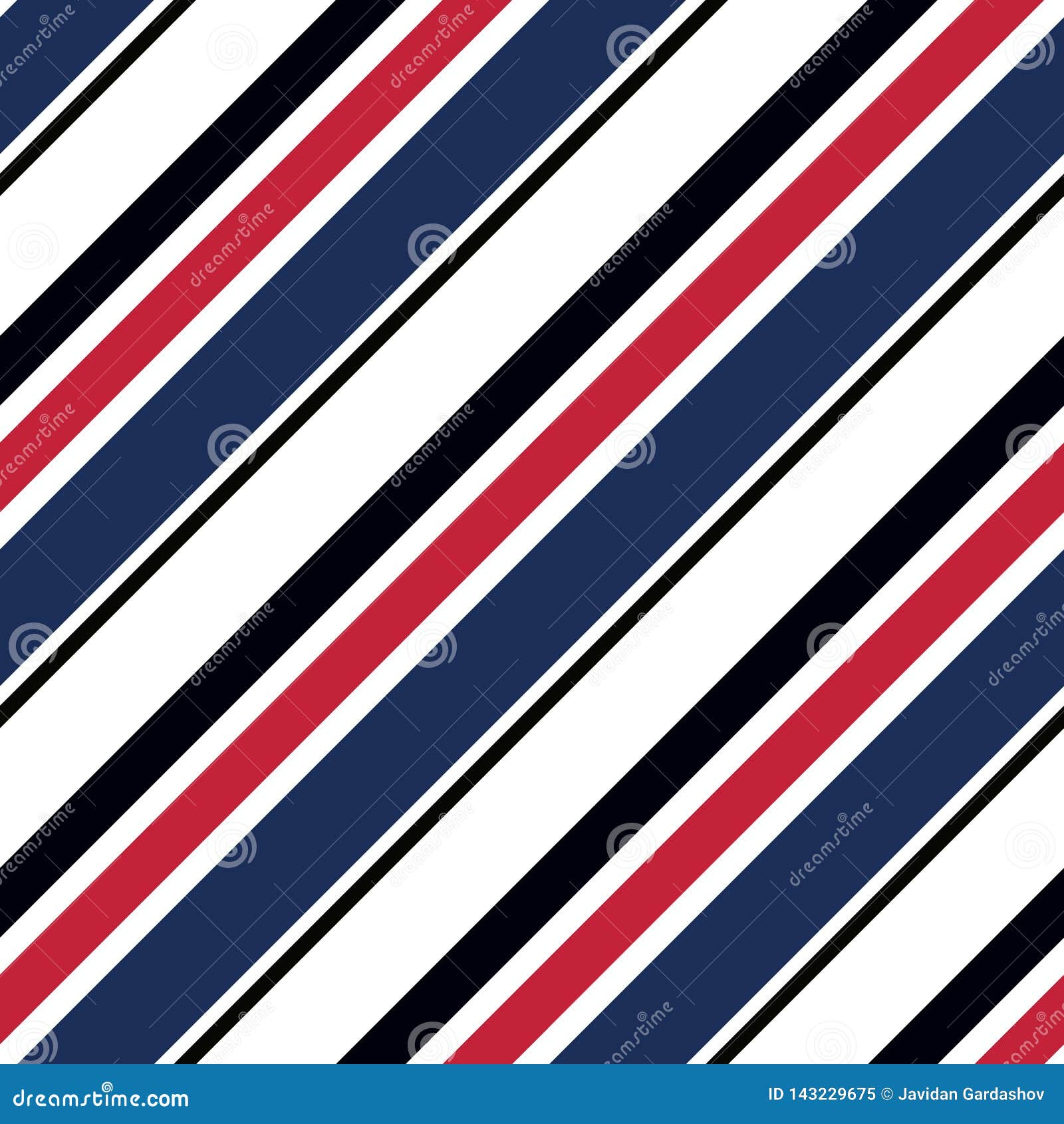 Retro Stripe Pattern with Navy Red,white, Black and Orange Parallel ... Retro Stripe Pattern with Navy Red,white, Black and Orange Parallel ...