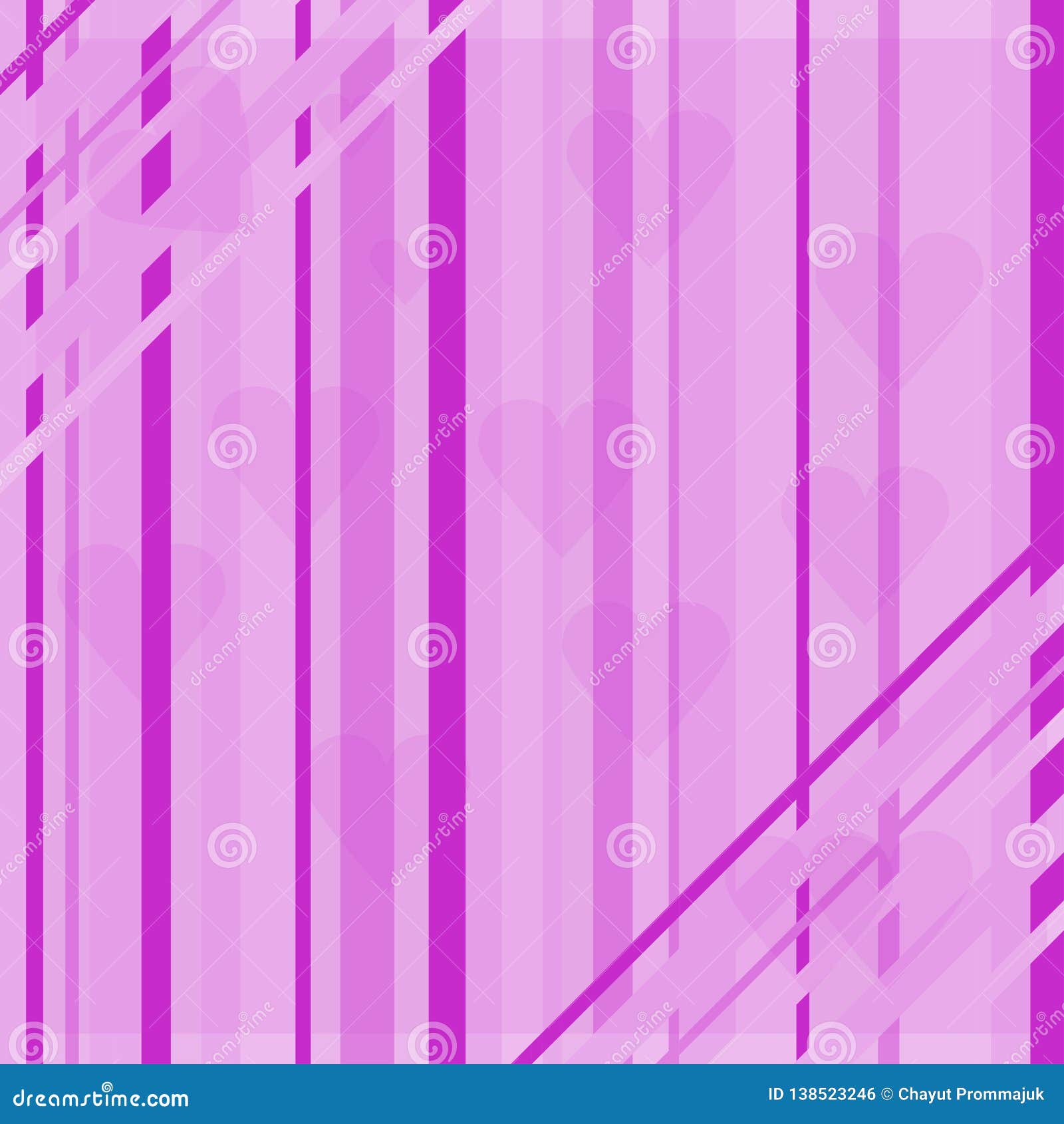 Retro Stripe Pattern with Stylish Pink Shades Stock Vector ...