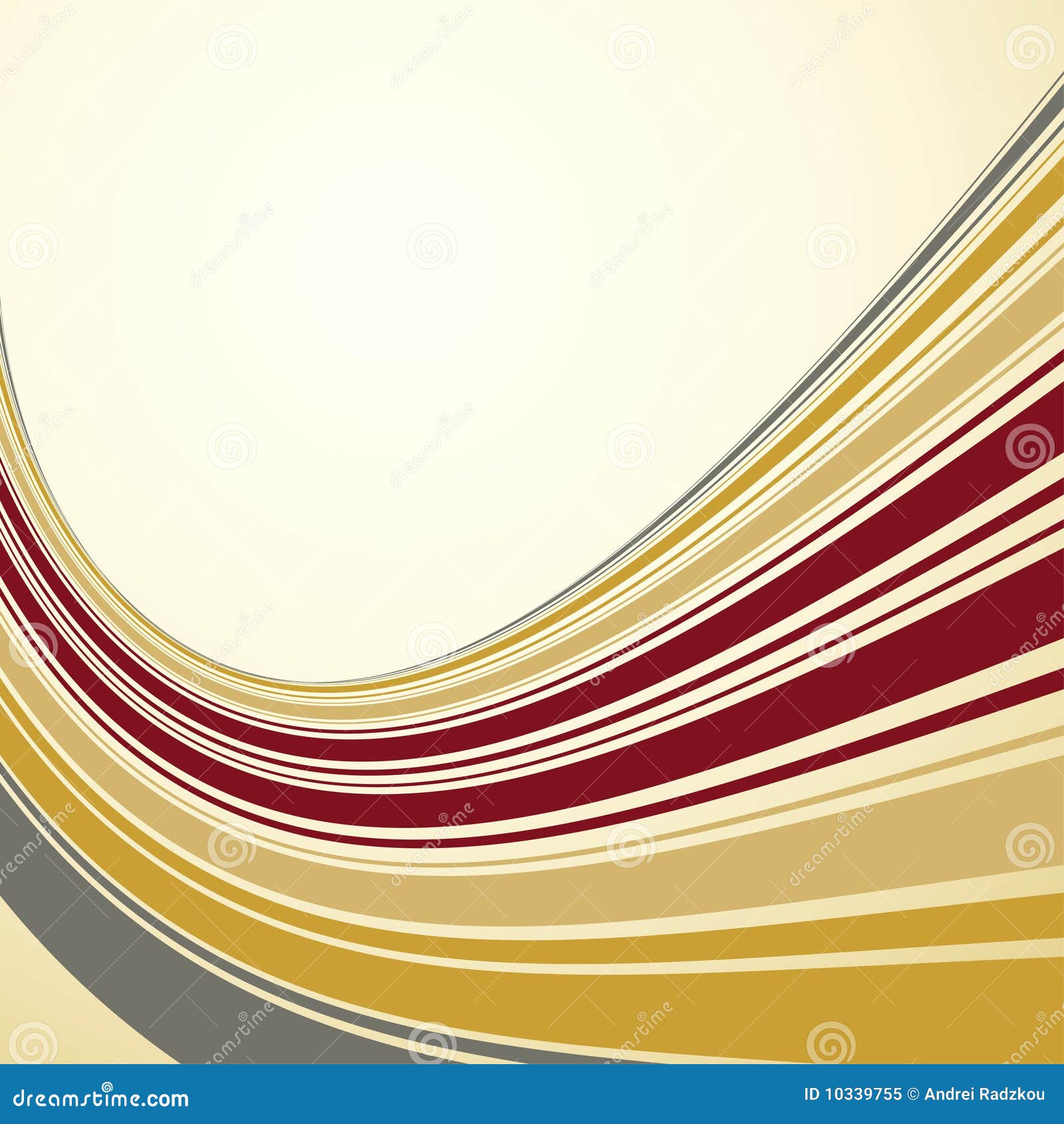 Retro striped card stock vector. Illustration of shapes - 10339755