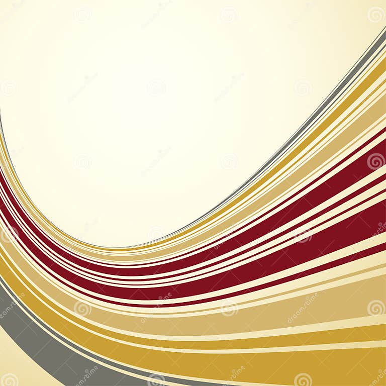 Retro striped card stock vector. Illustration of shapes - 10339755