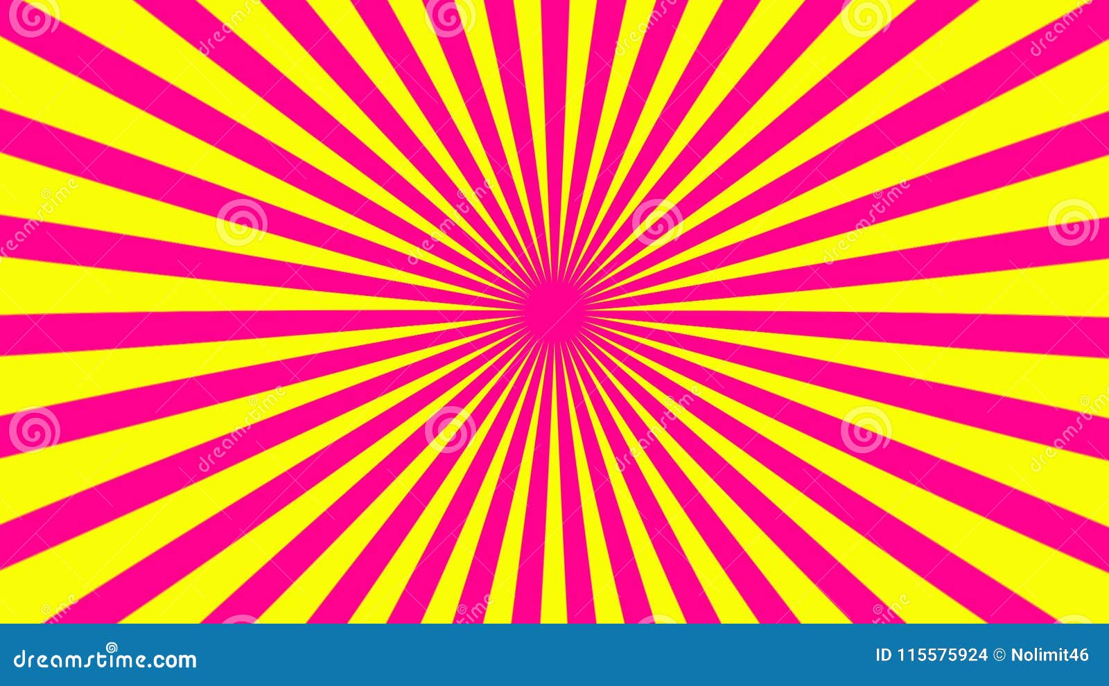 Retro Striped Sunburst Background with Grunge Effect, Computer ...