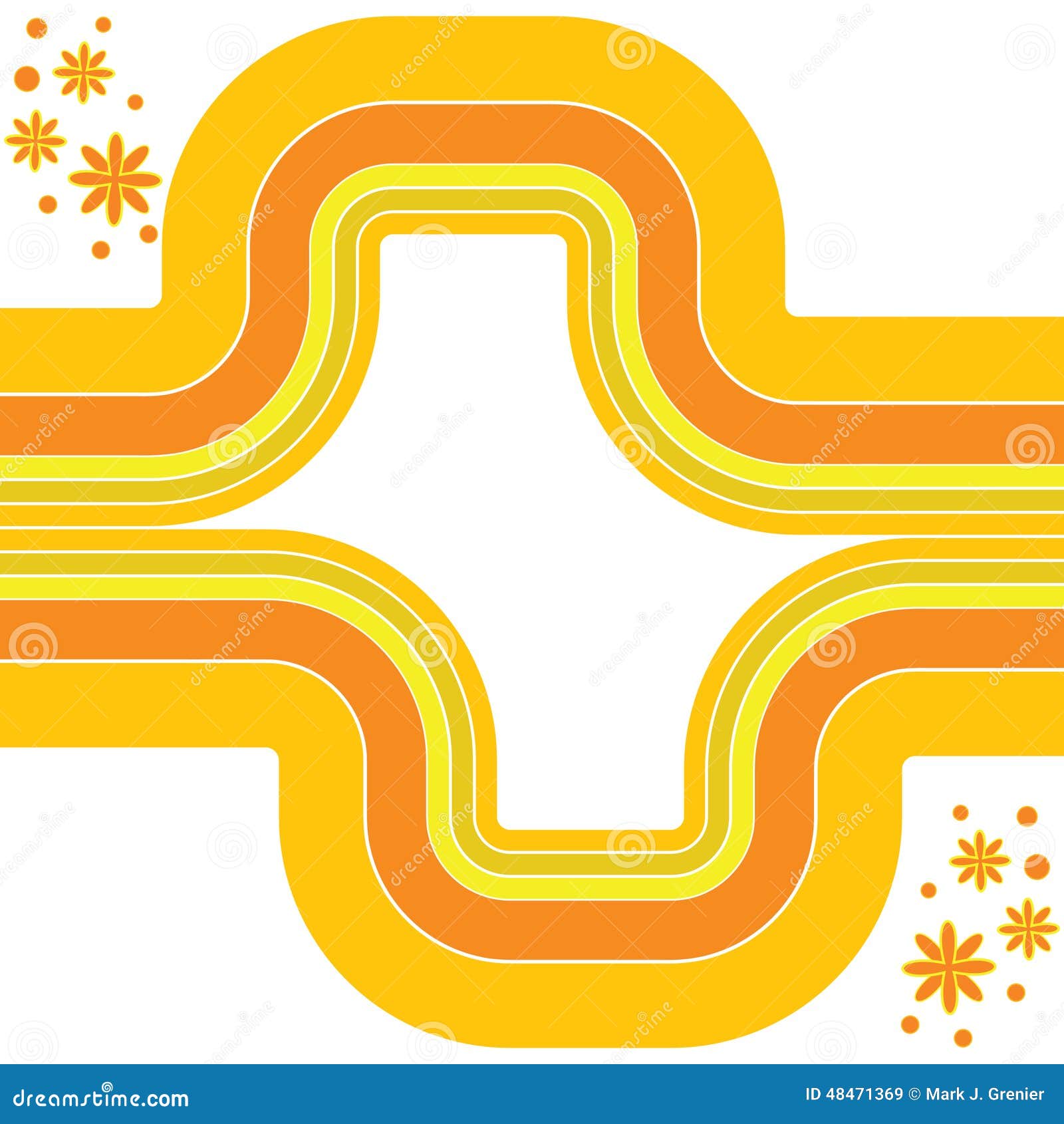 Retro Stripes Background stock vector. Illustration of design - 48471369