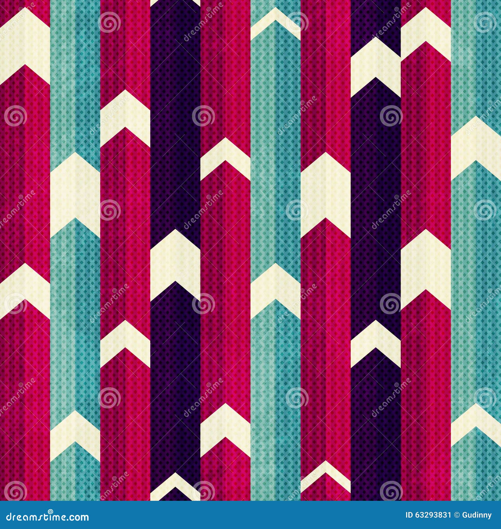 Retro Stripes Seamless Pattern Stock Vector - Illustration of pattern ...