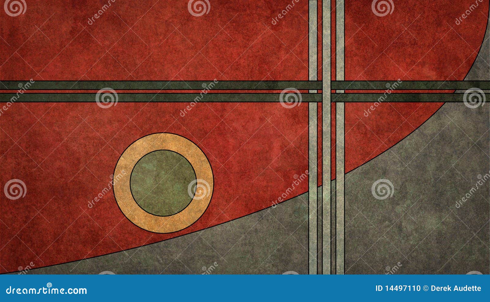 Retro Style 16:9 Background Stock Illustration - Illustration of ...