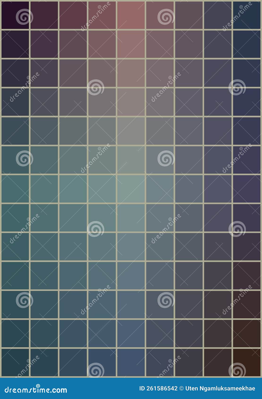 Retro Style Colorful Mosaic Pattern Abstract Background 3 Stock Vector
