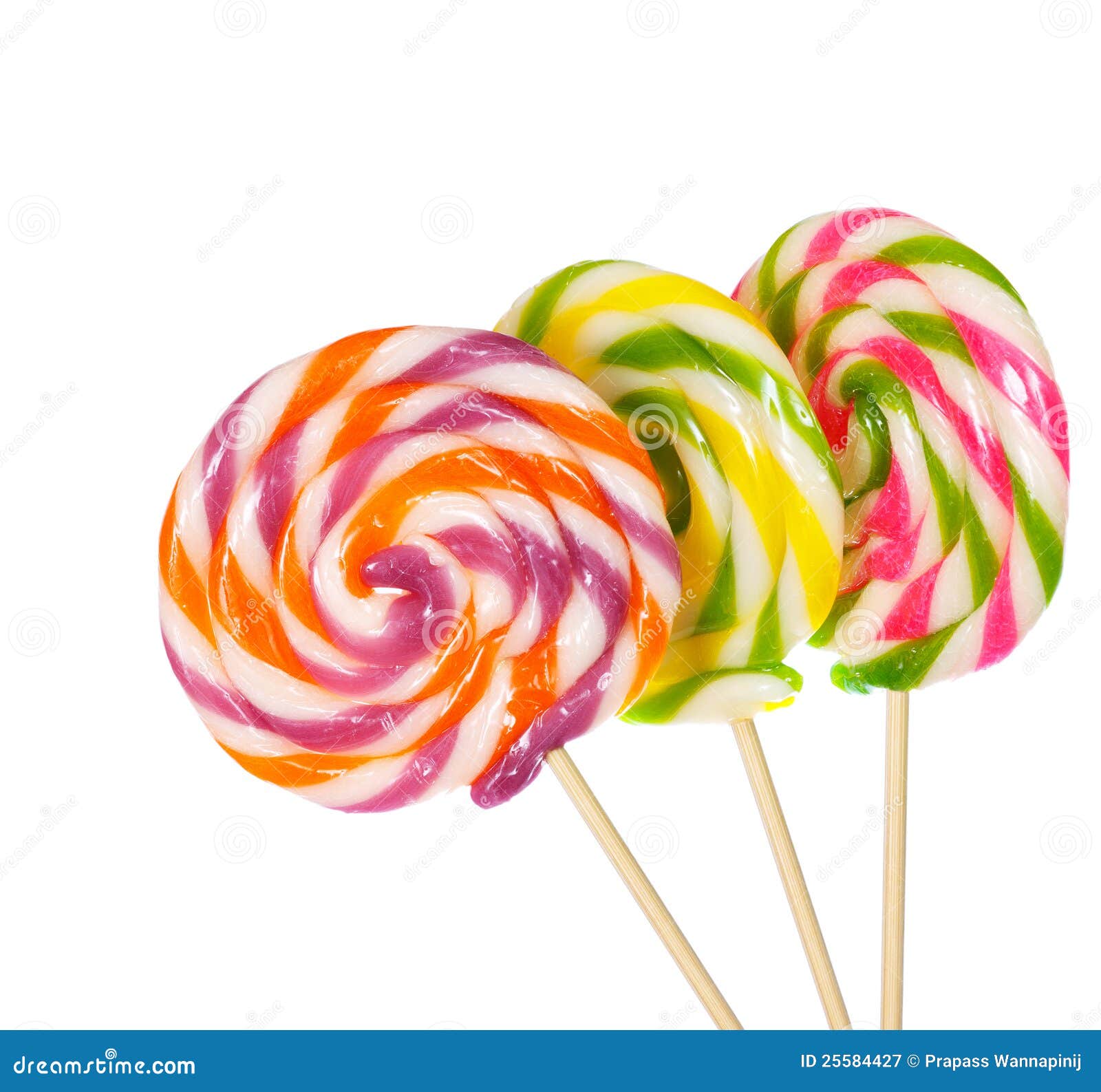 Retro Style Colorful Round Shape Lollipop Stock Image - Image of ...
