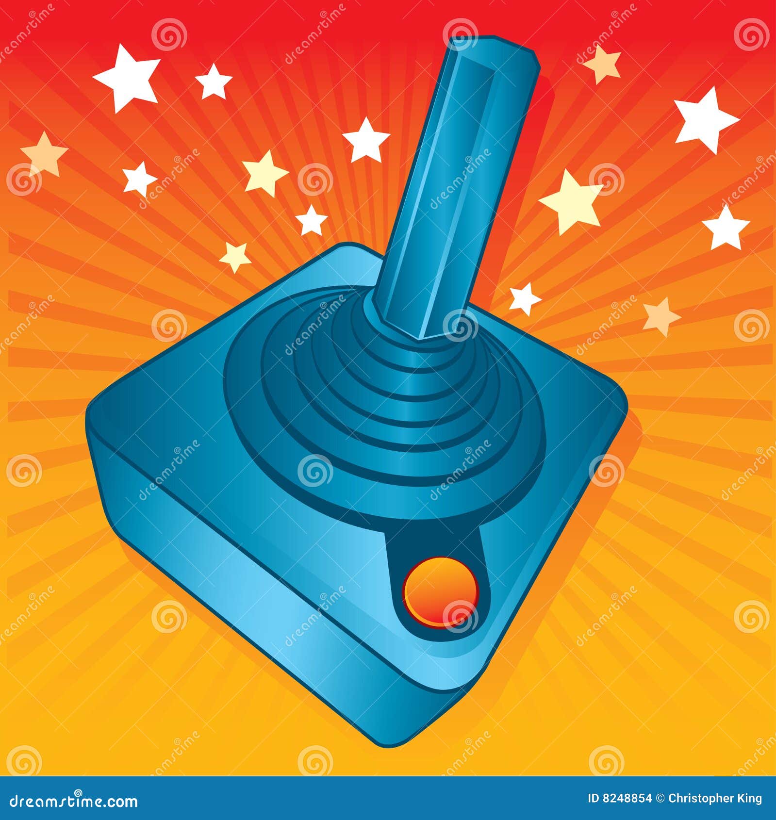 Retro Style Games Joystick Vector Illustration Stock Vector ... Retro Style Games Joystick Vector Illustration Stock Vector ...