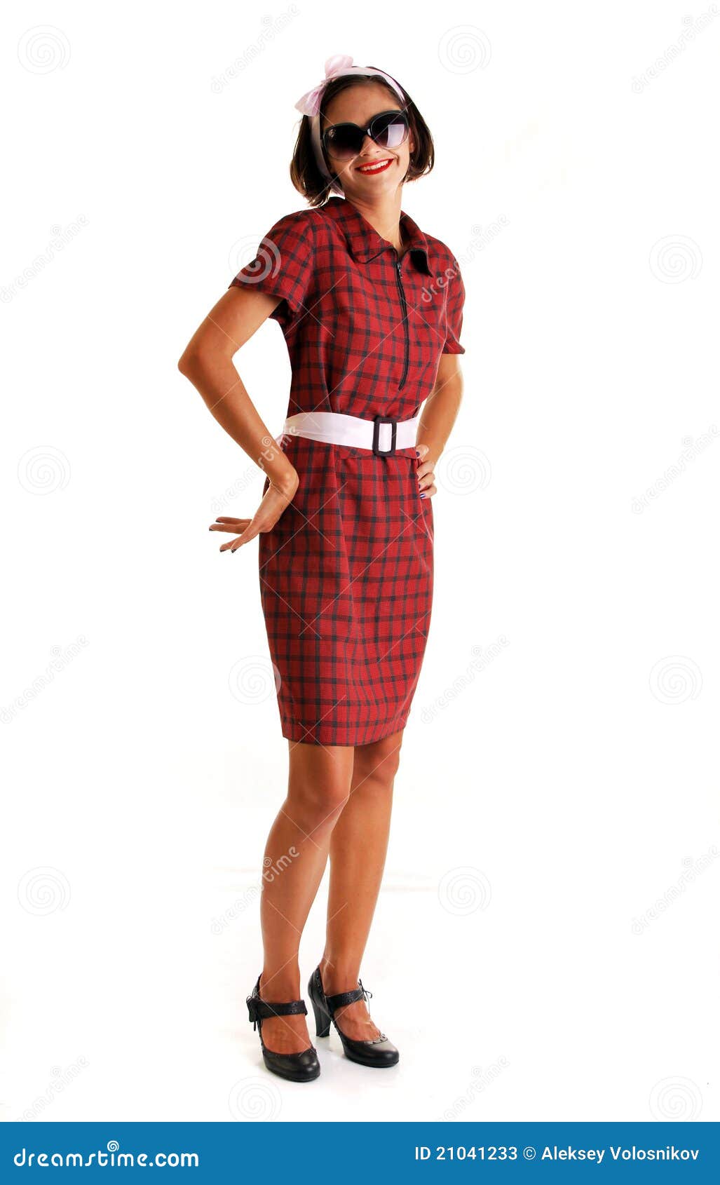 Retro style girl stock image. Image of beauty, good, girl - 21041233