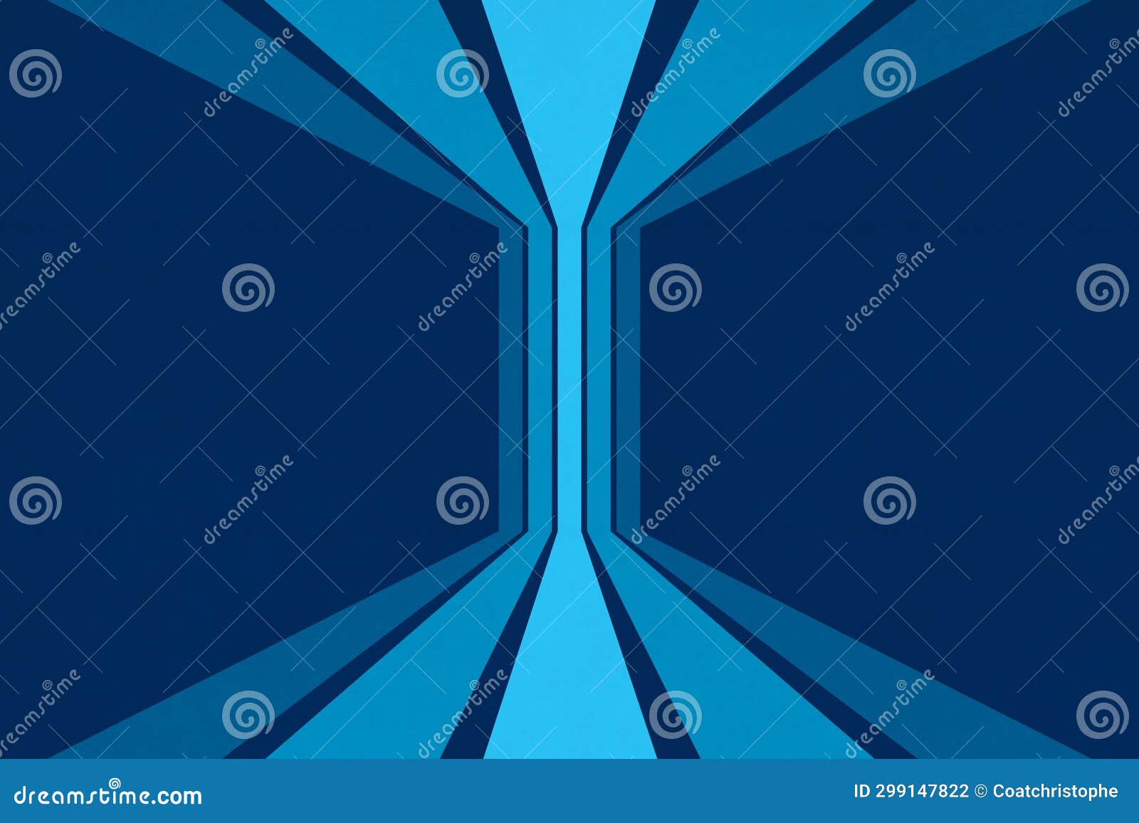 Retro Style Gradient Perspective Strips Stock Illustration ...