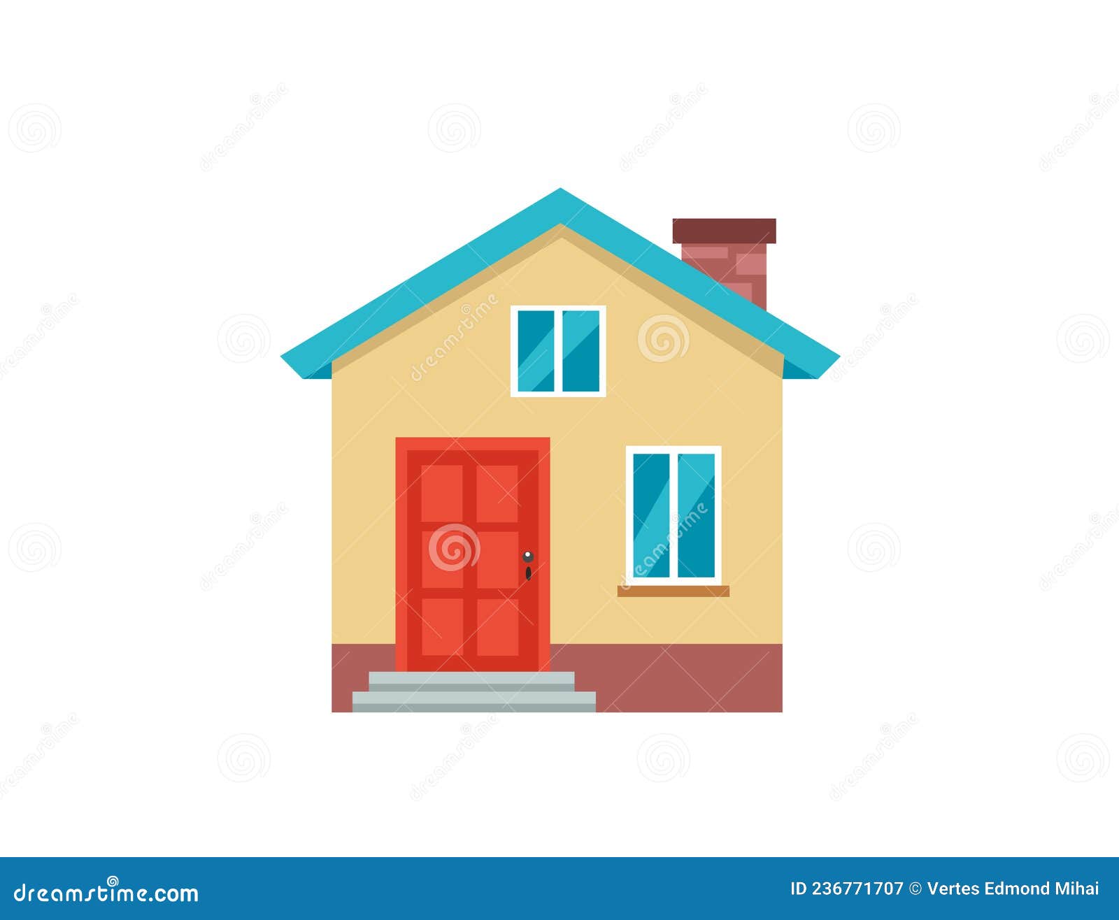 Retro style home icon stock vector. Illustration of business - 236771707