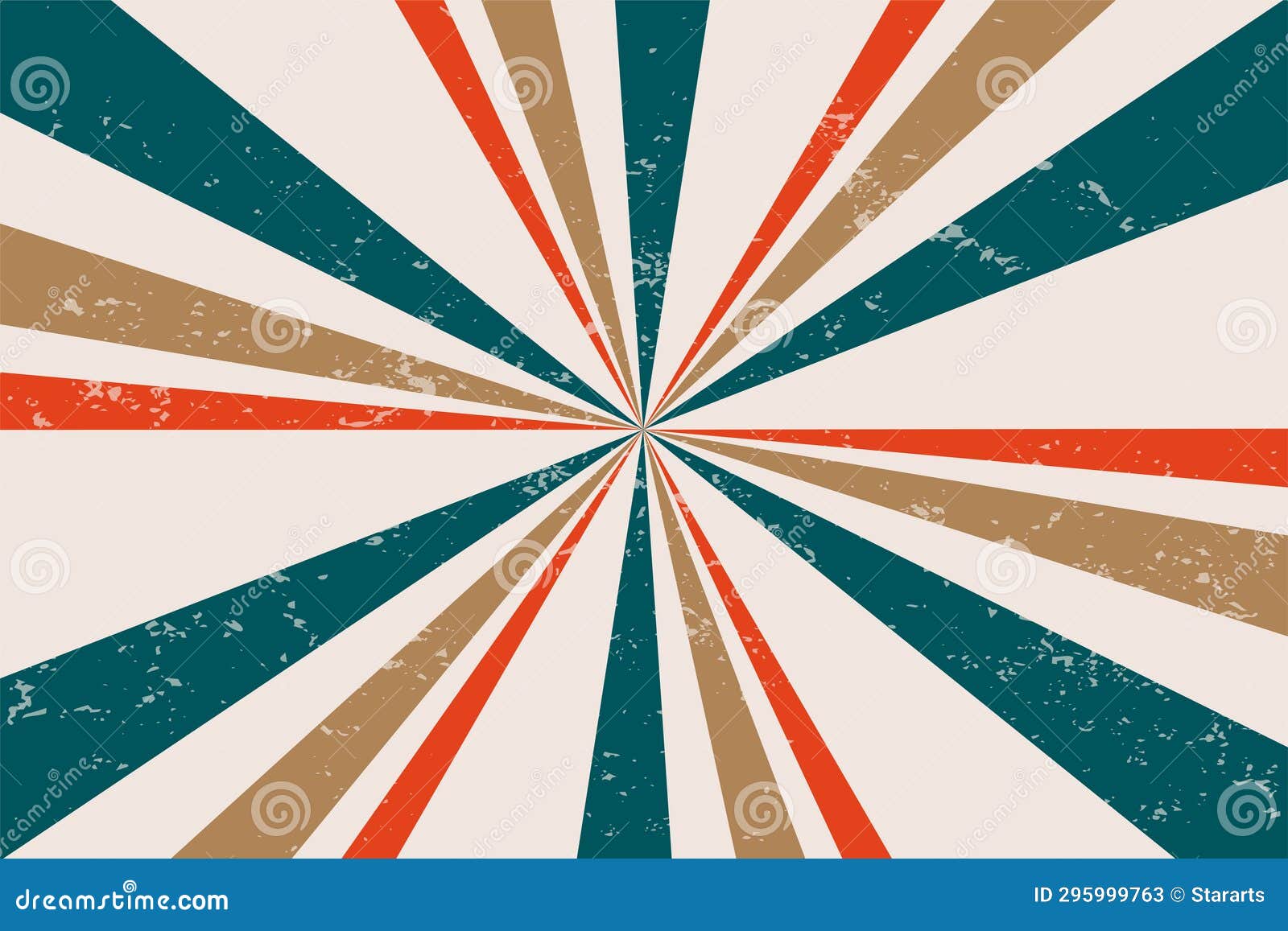 Retro Style Radial Stripe Line Abstract Background Stock Vector ...