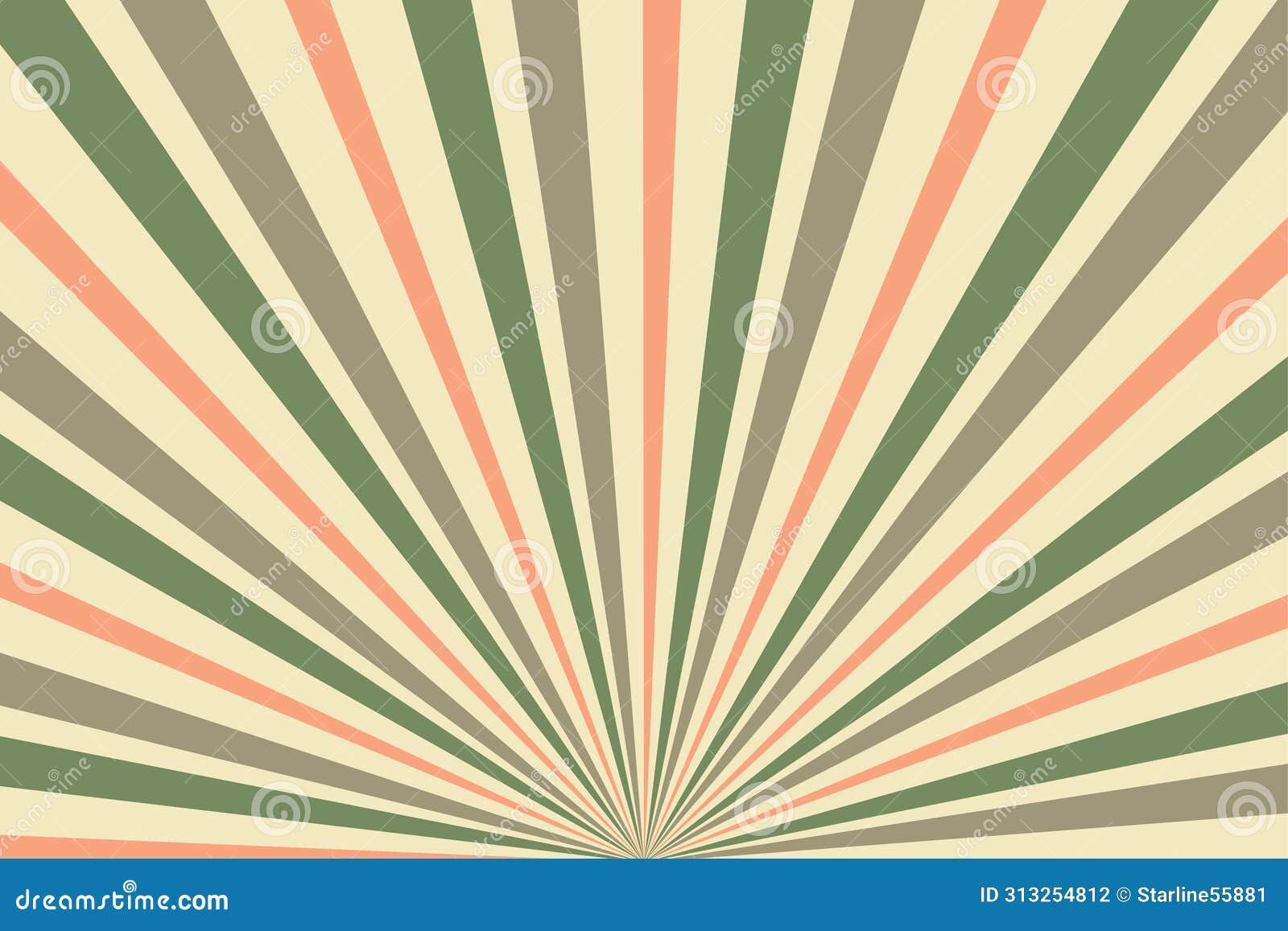 Retro Style Radial Stripe Line Pattern Background Stock Vector ...