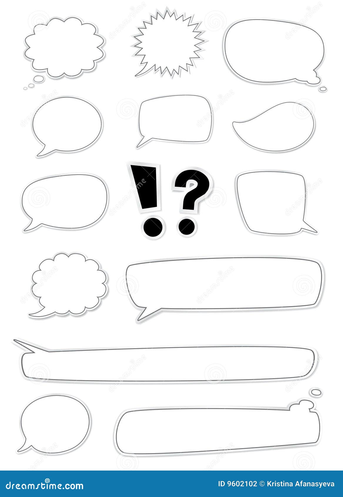 Retro Style Text Boxes stock vector. Illustration of elements - 9602102