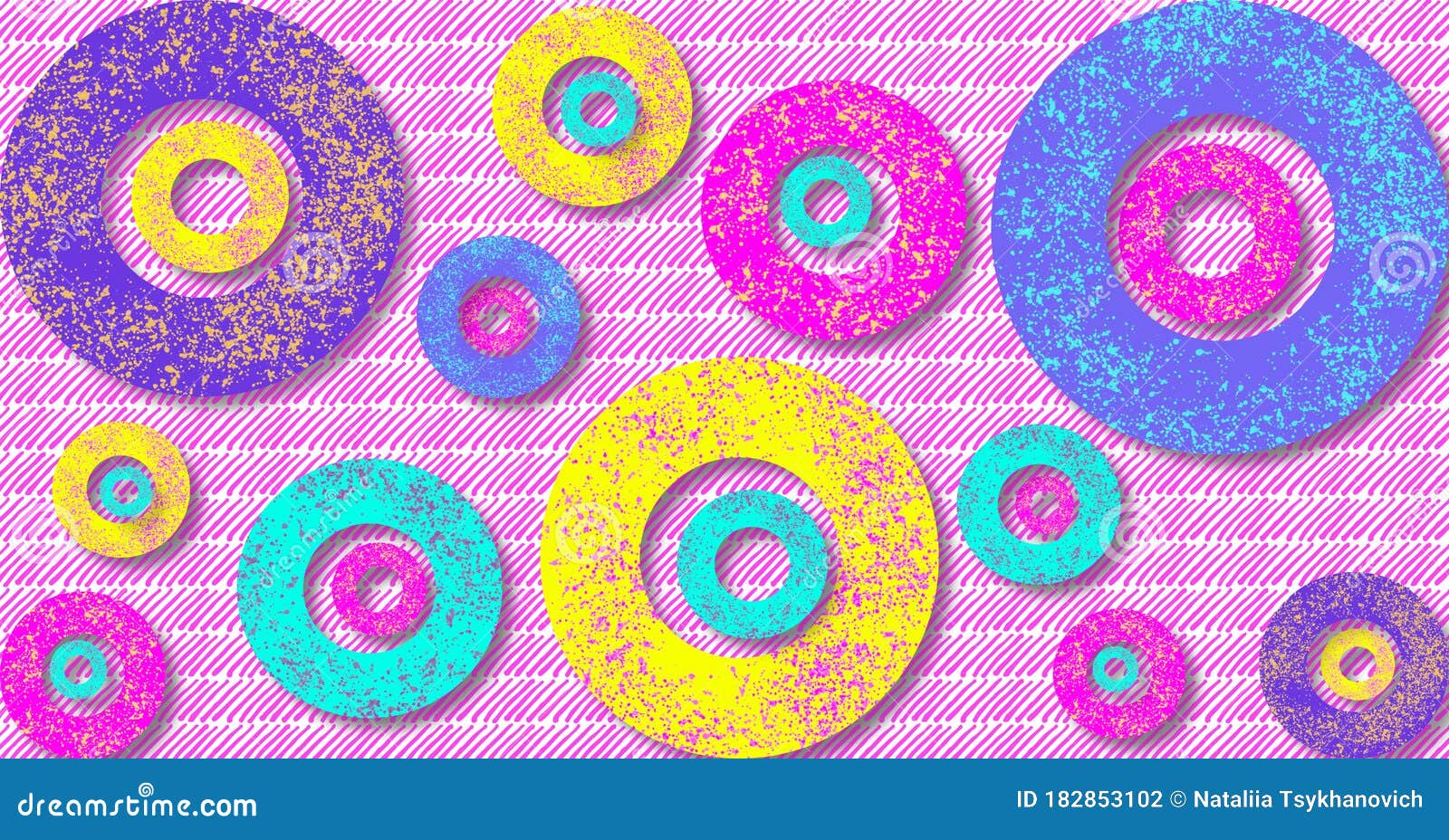 Bright Abstract Background, Modern Pattern for Textiles, Printing ...