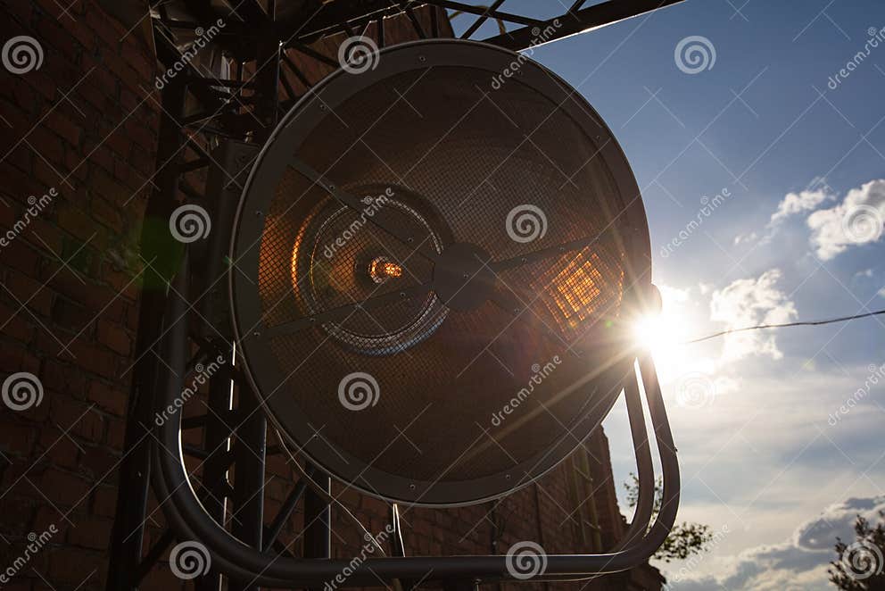 RETRO STYLE TUNGSTEN LED EFFECT STATIC LIGHT Stock Image - Image of ...