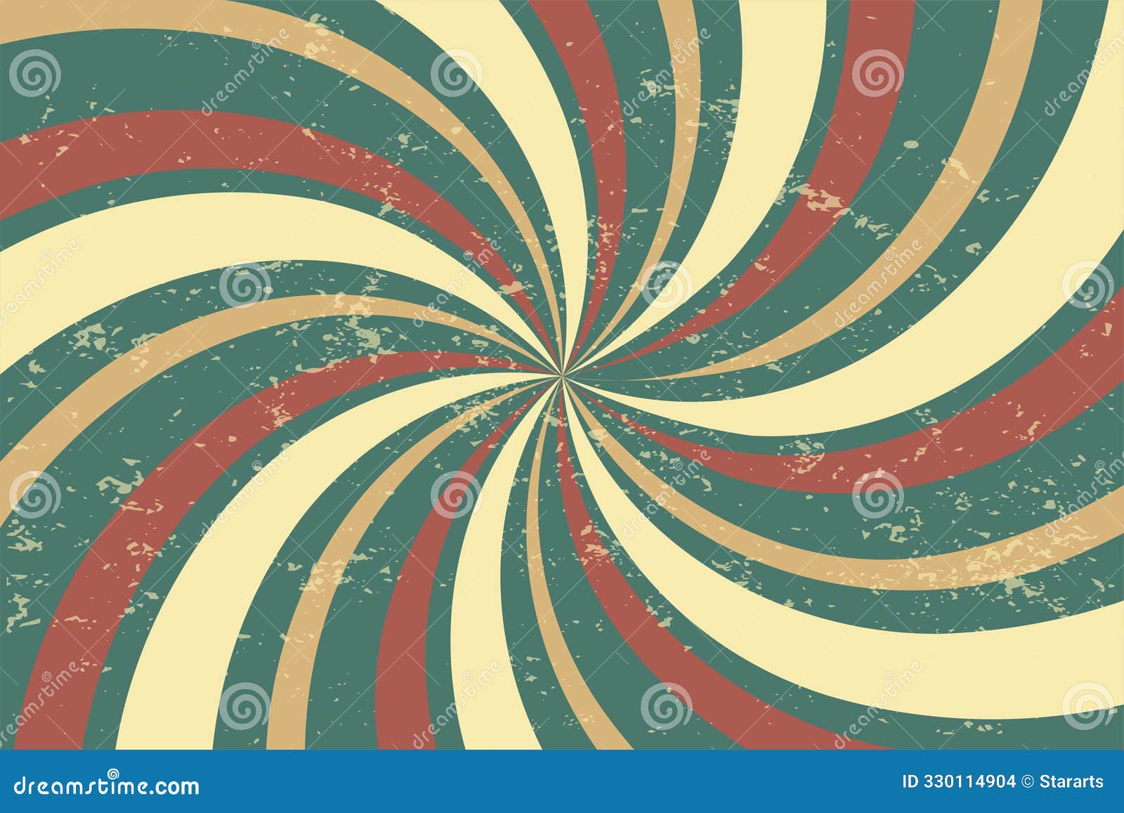 Retro Style Twirl Spiral Line Pattern Background Design Stock Vector ...