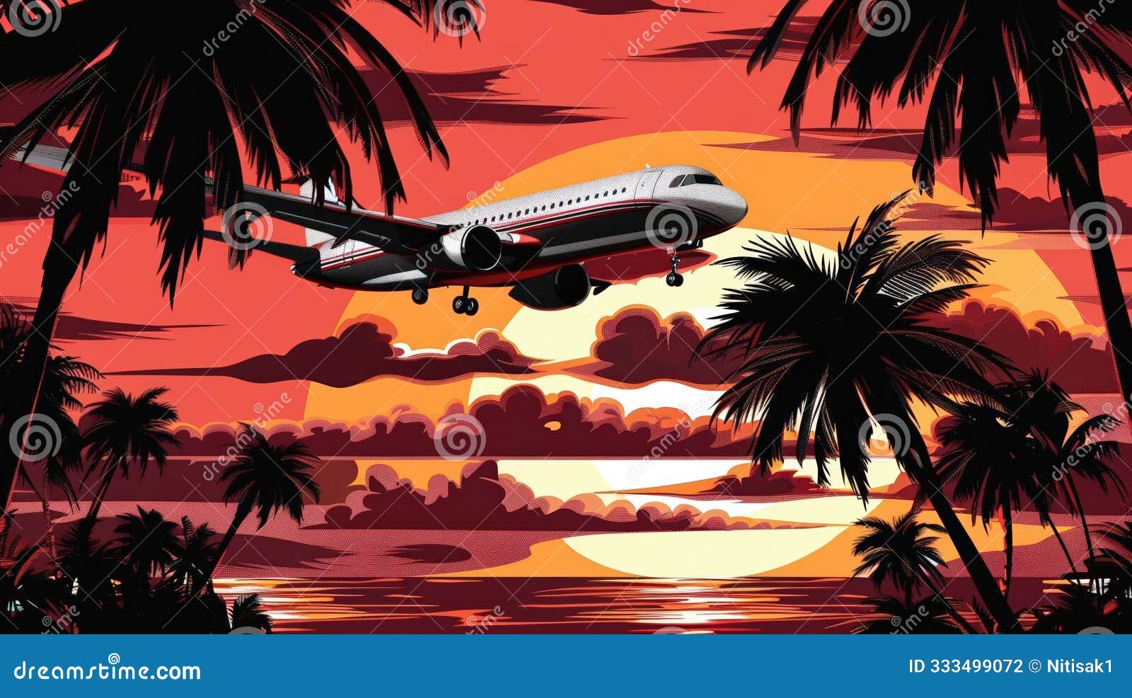 Retrostyle Vector Travel Poster Series Royalty-Free Stock Image ...