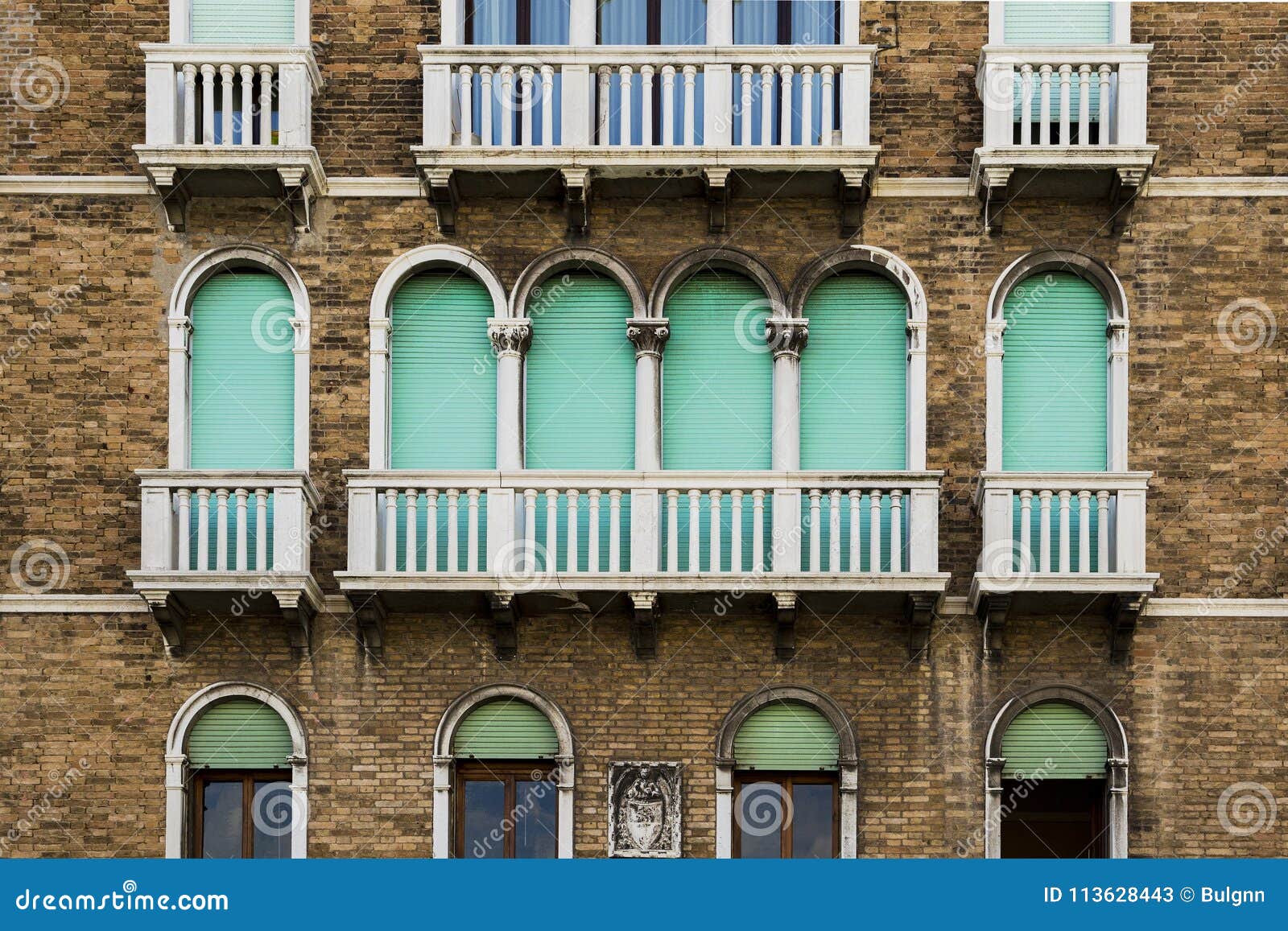 Retro style windows stock image. Image of exterior, building - 113628443