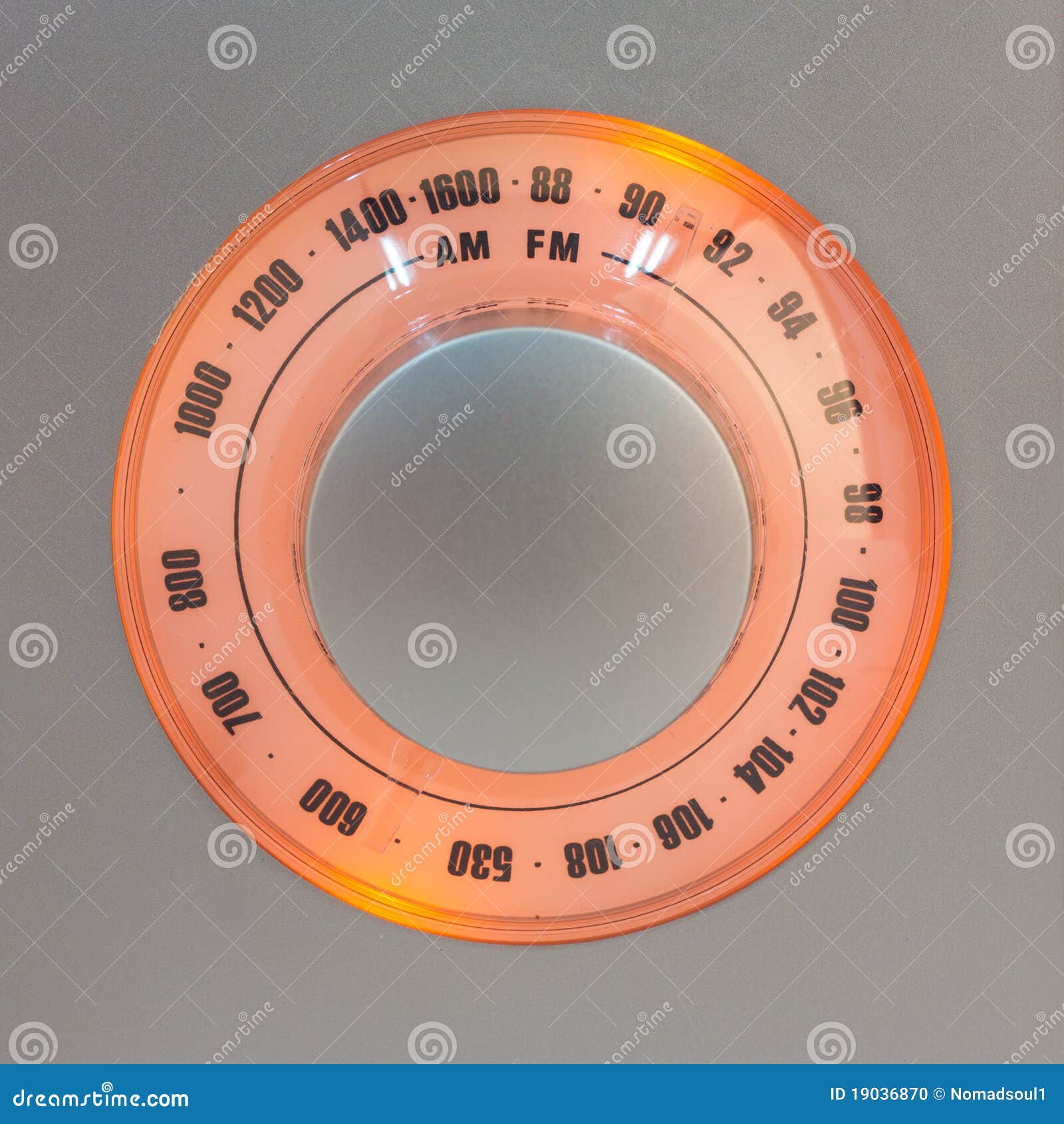 Retro-styled Radio Tuner Dial Stock Photo - Image of equipment ...