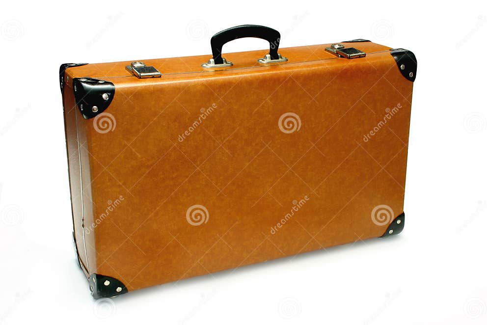 Retro Suitcase stock image. Image of luggage, carry, pack - 3469213
