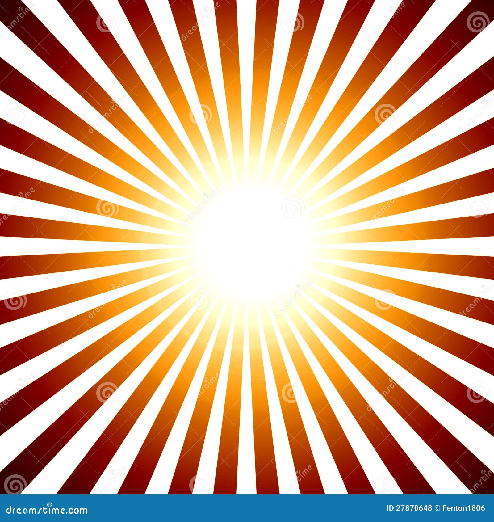 Retro sun stock illustration. Illustration of rays, artistic - 27870648